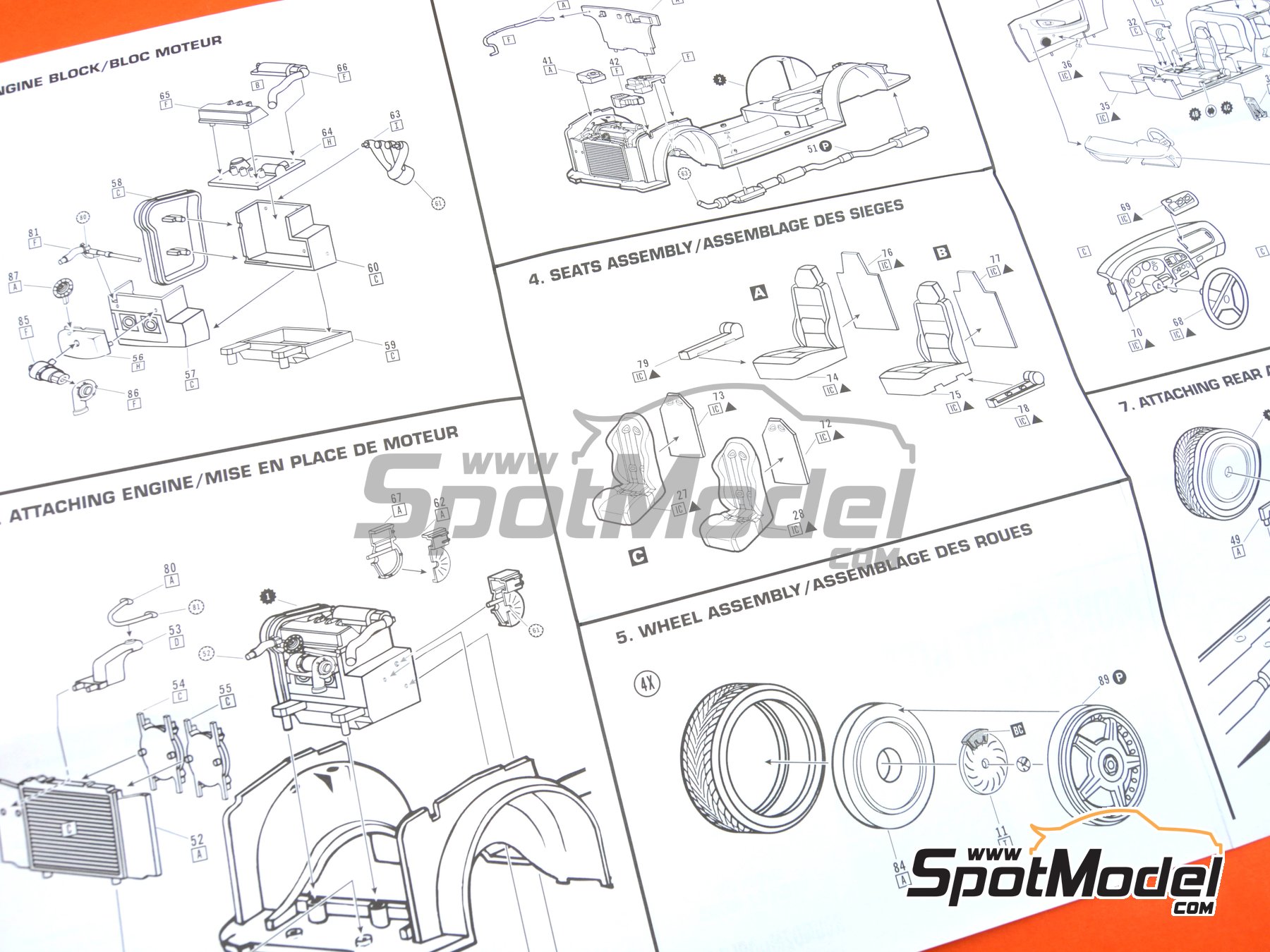 AMT 1089: Car scale model kit 1/25 scale - Mitsubishi Eclipse 1995 (ref ...