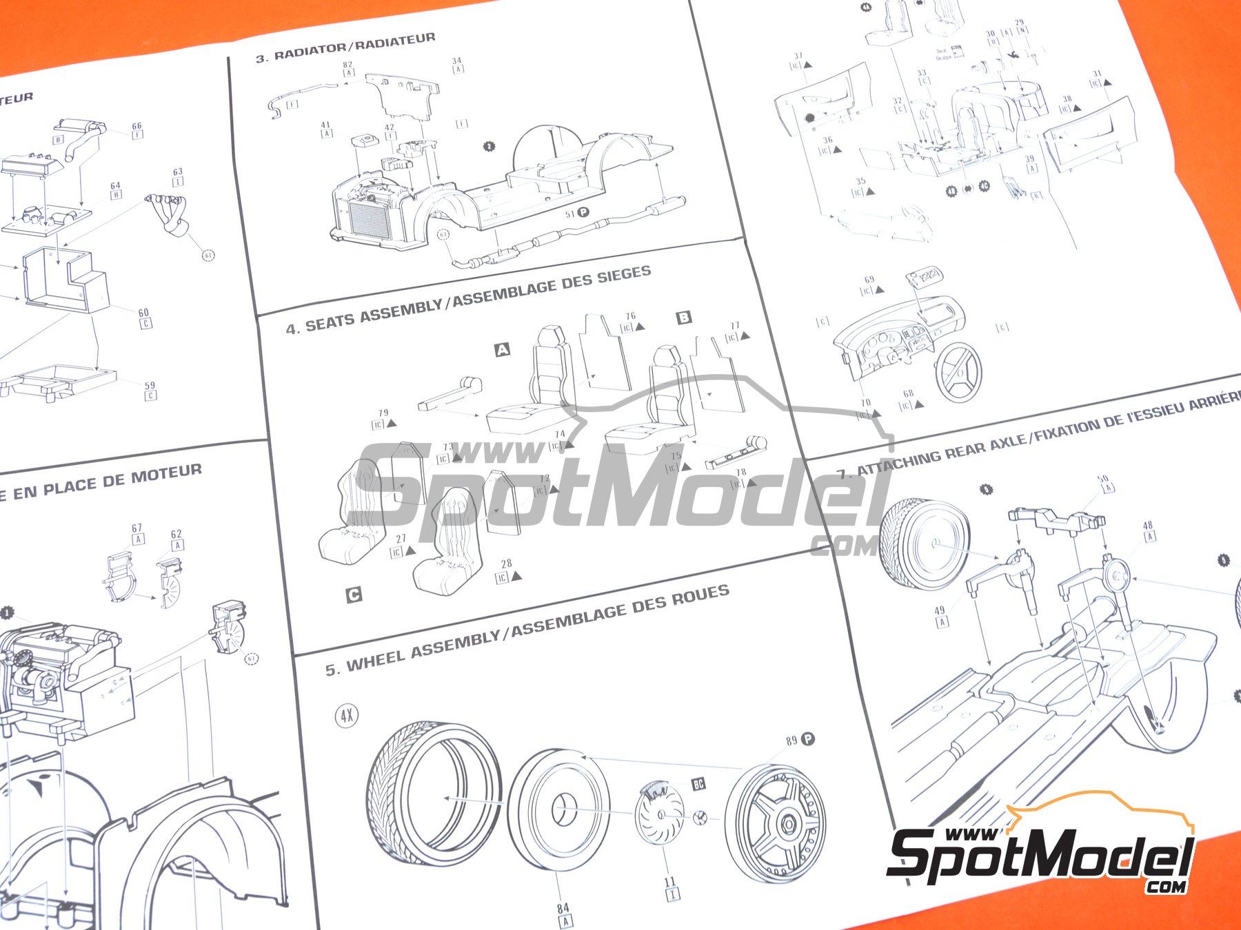 AMT 1089: Car scale model kit 1/25 scale - Mitsubishi Eclipse 1995 (ref ...