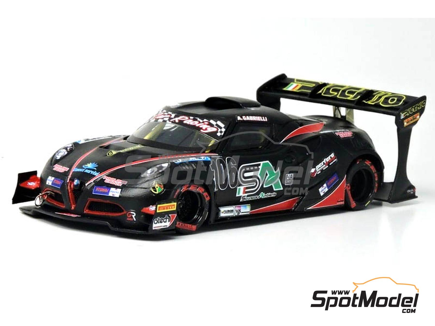 Arena Modelli ARE1030: Car scale model kit 1/43 scale - Alfa Romeo 4C ...