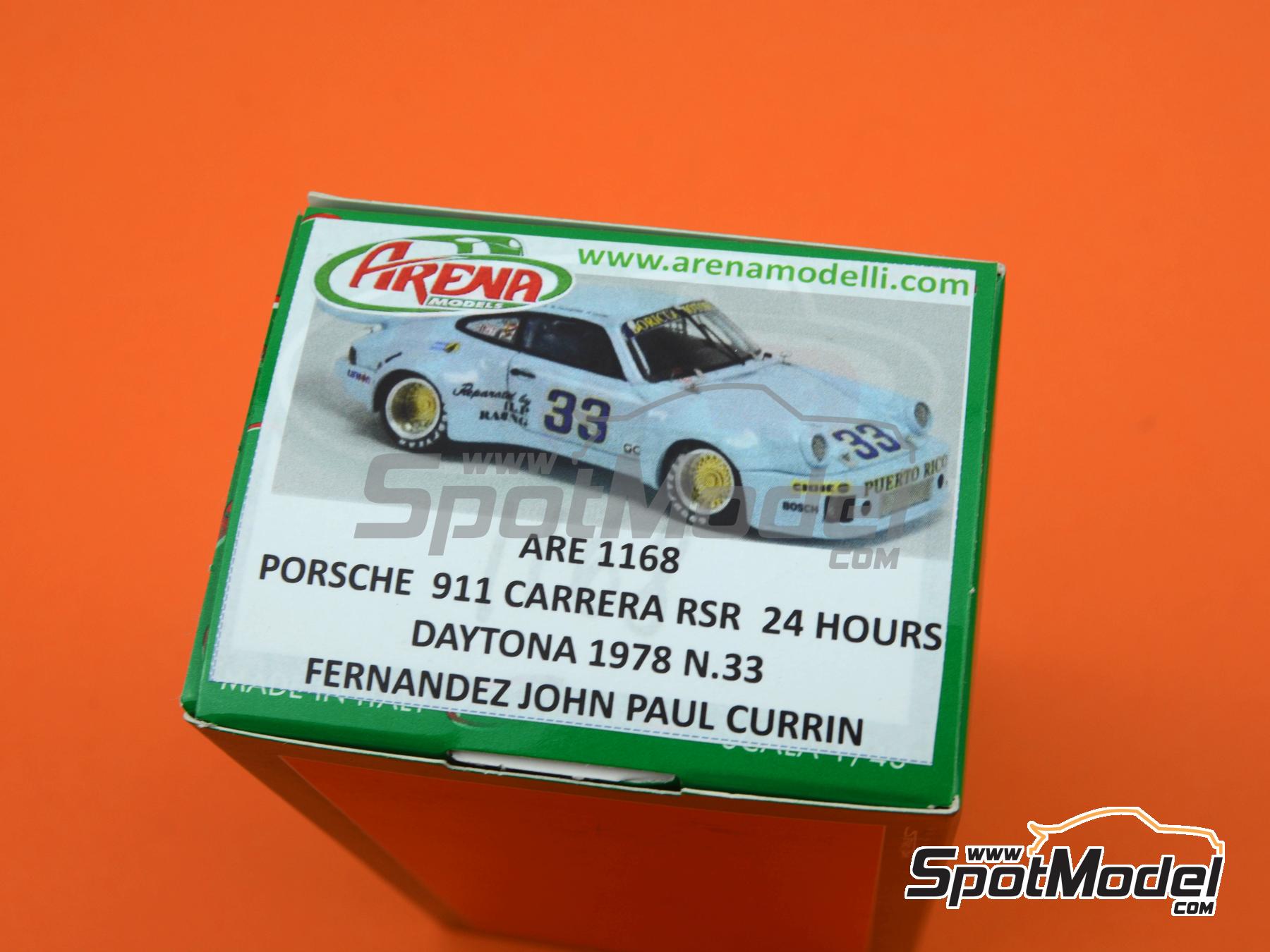 Arena Modelli ARE1168: Car scale model kit 1/43 scale - Porsche 911 ...