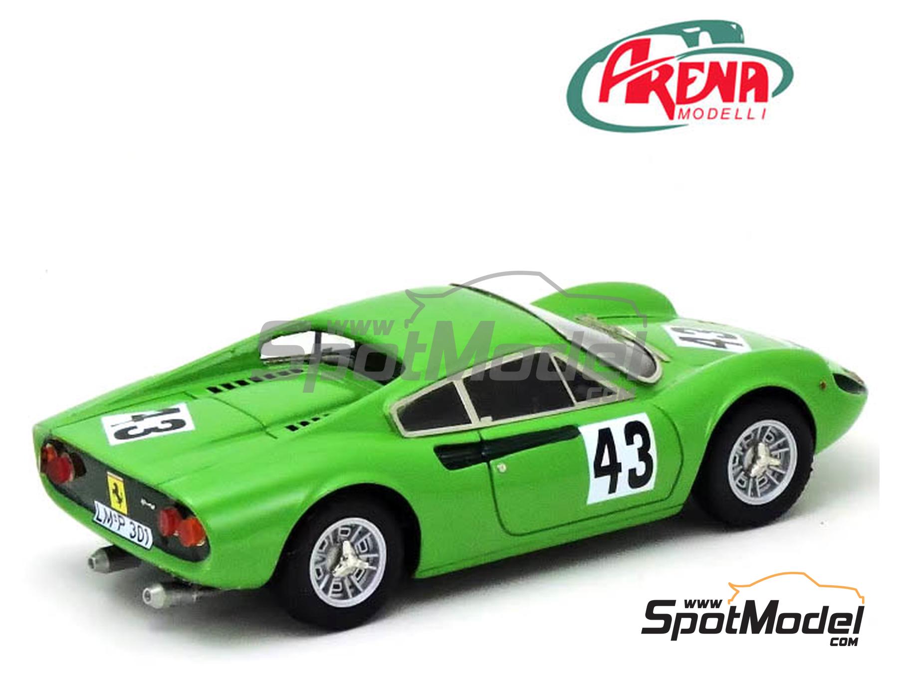 Arena Modelli ARE1219: Car scale model kit 1/43 scale - Ferrari Dino ...