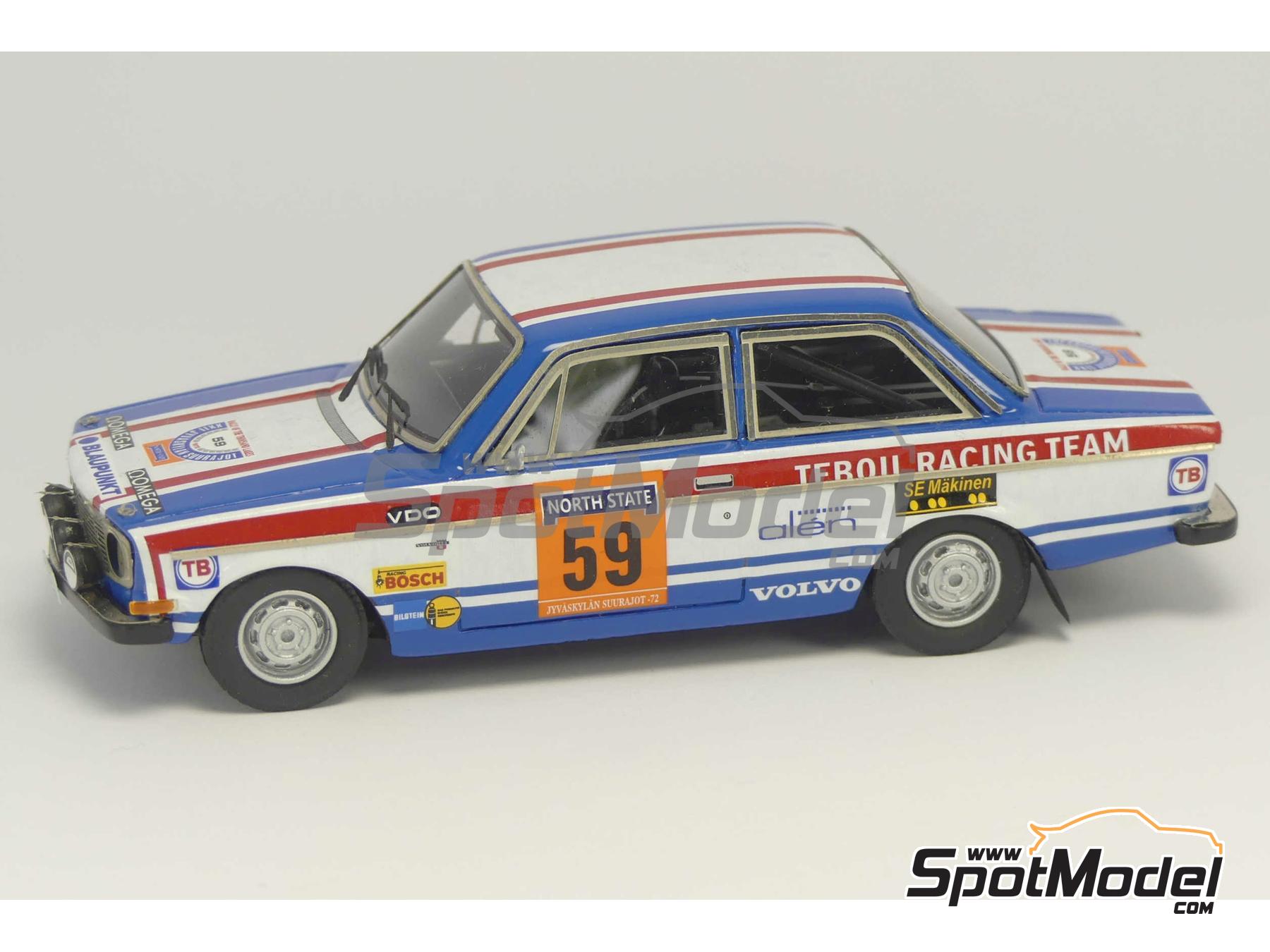 Arena Modelli ARE1269: Car scale model kit 1/43 scale - Volvo 142 ...