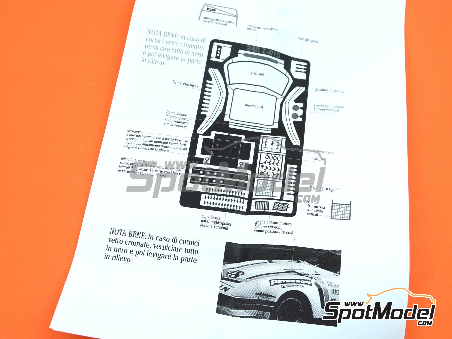 Arena Modelli ARE1279: Car scale model kit 1/43 scale - Datsun 240 Z ...