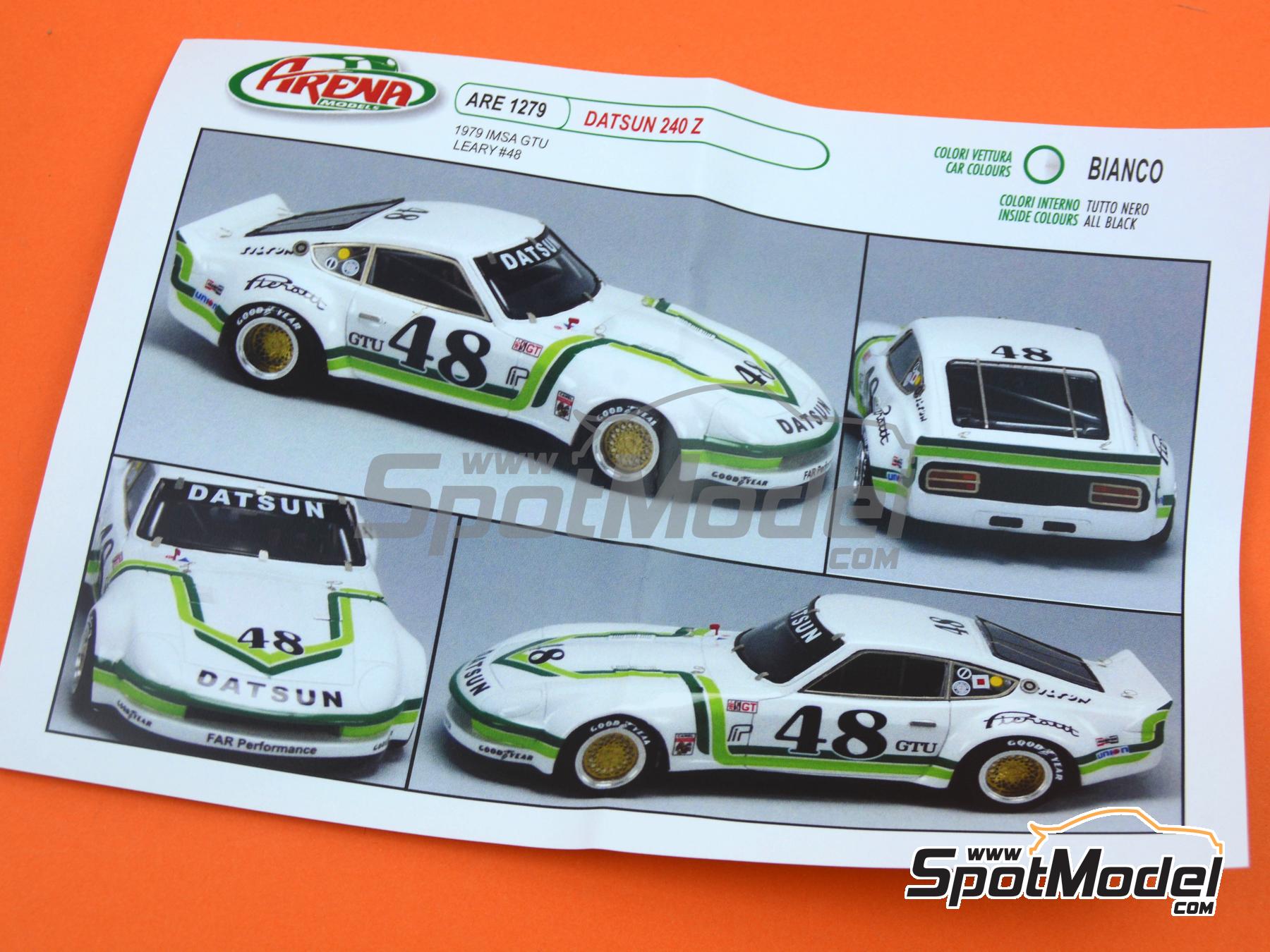 Arena Modelli ARE1279: Car scale model kit 1/43 scale - Datsun 240 Z ...