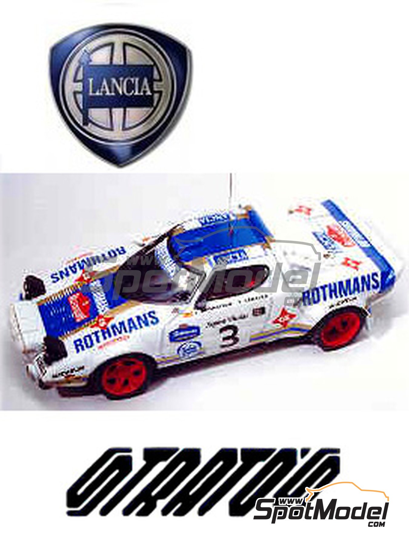Arena Modelli ARE209: Car scale model kit 1/43 scale - Lancia Stratos ...