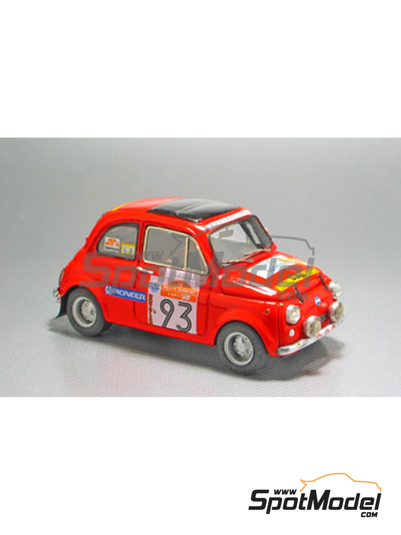 Arena Modelli ARE396: Car scale model kit 1/43 scale - Fiat 500 Rally ...