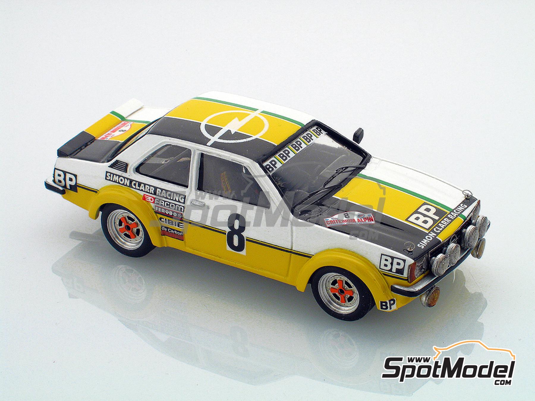 Arena Modelli ARE459: Car scale model kit 1/43 scale - Opel Ascona ...
