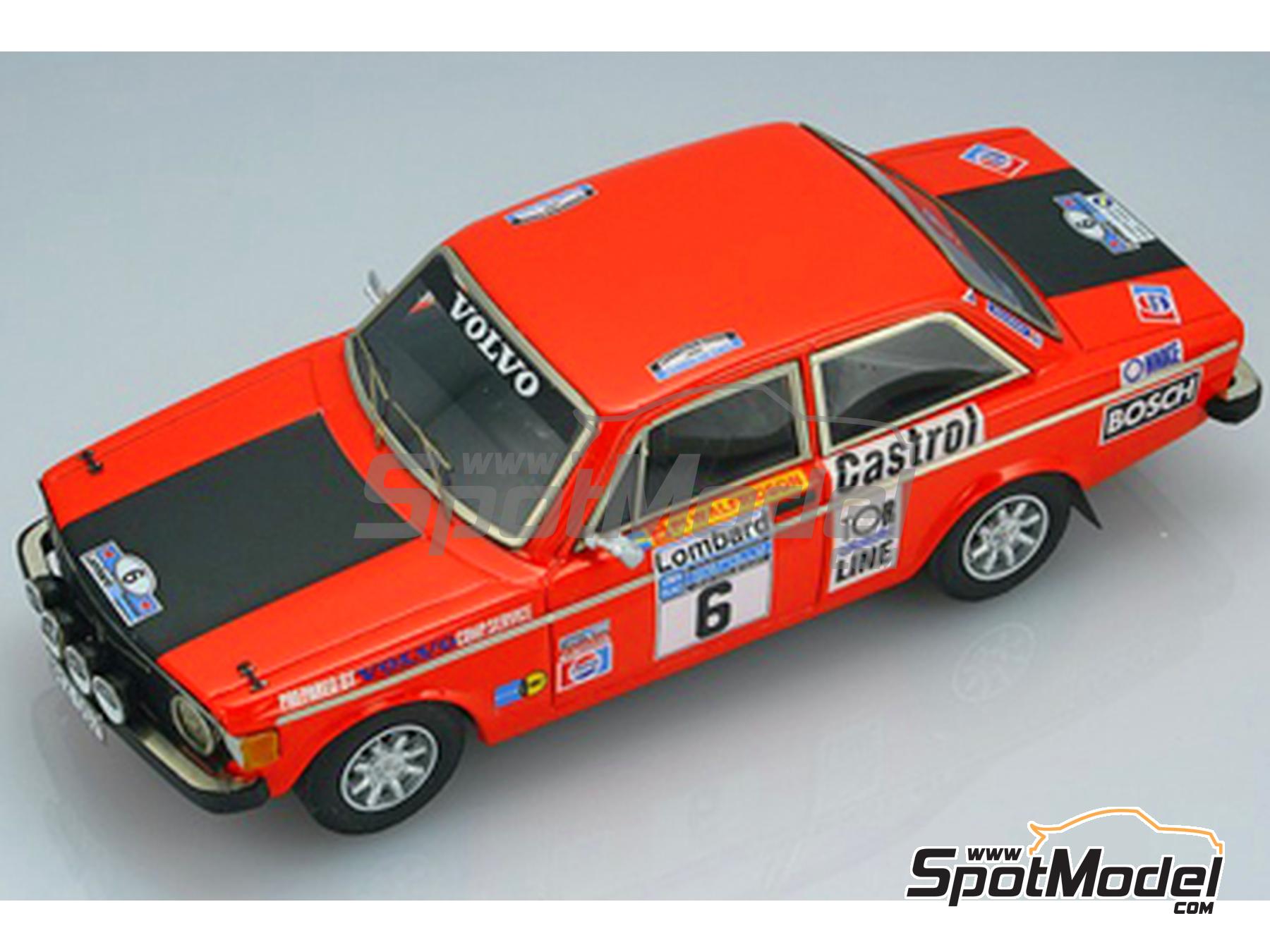 Arena Modelli ARE587: Car scale model kit 1/43 scale - Volvo 142 ...