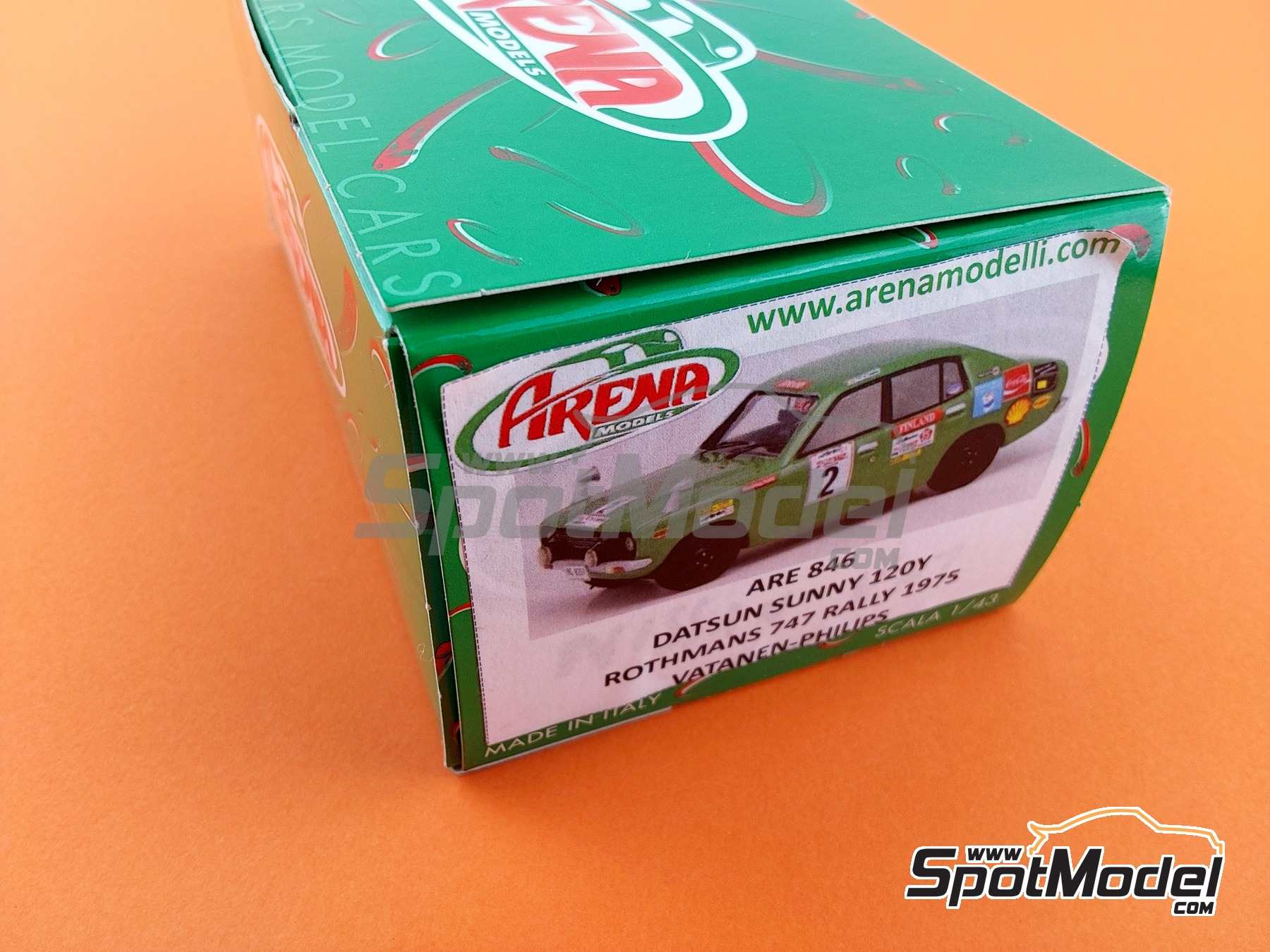 Arena Modelli ARE846: Car scale model kit 1/43 scale - Datsun Sunny 120 ...