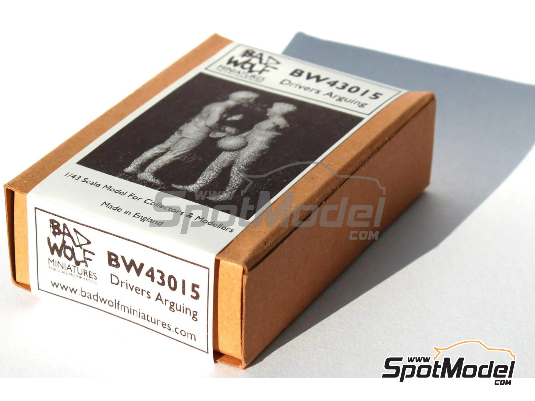 Bad Wolf Miniatures BW43015: Figures set 1/43 scale - Drivers arguing ...