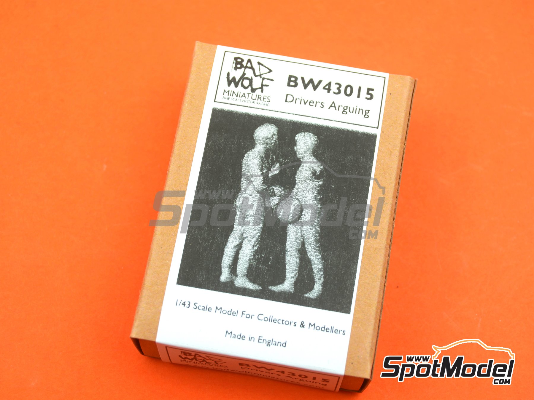 Bad Wolf Miniatures BW43015: Figures set 1/43 scale - Drivers arguing ...