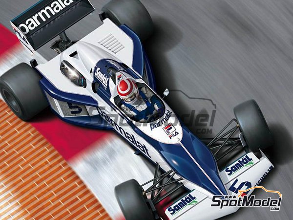 Beemax Model Kits BX20002: Car scale model kit 1/20 scale - Brabham BMW ...