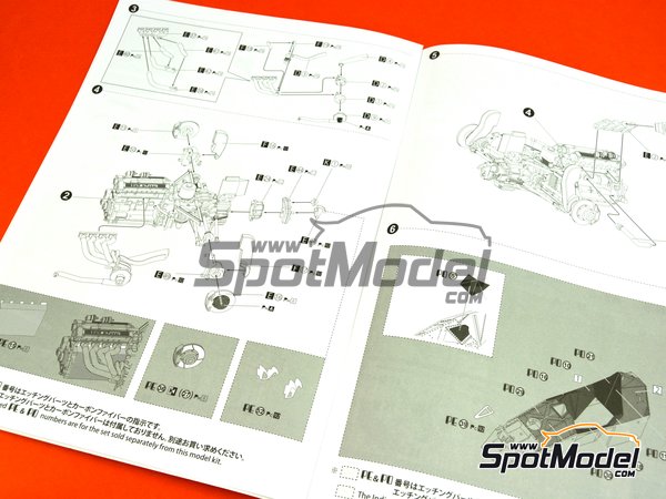 Beemax Model Kits BX20002: Car scale model kit 1/20 scale - Brabham BMW ...