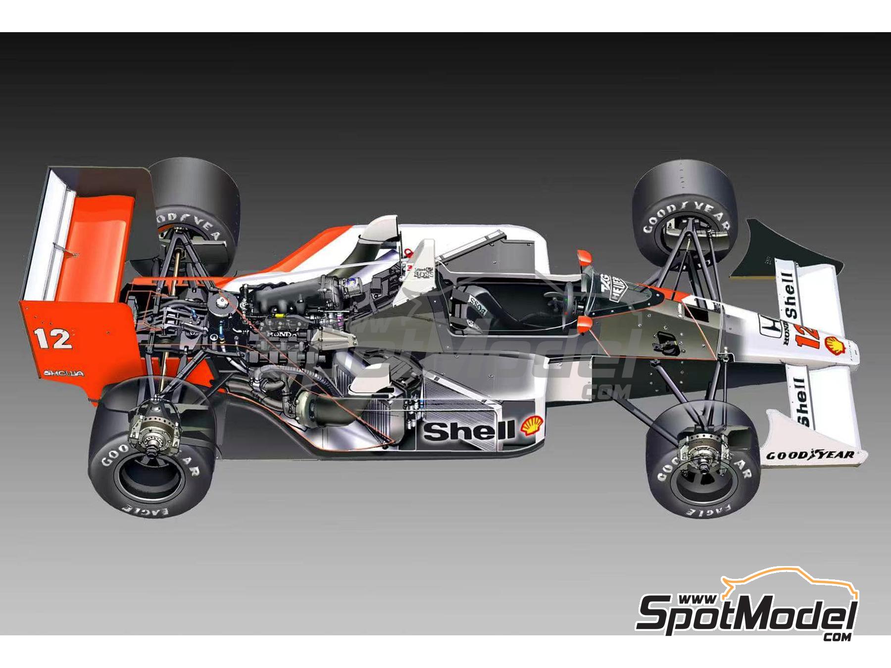 Beemax Model Kits BX12002: Car scale model kit 1/12 scale - McLaren ...