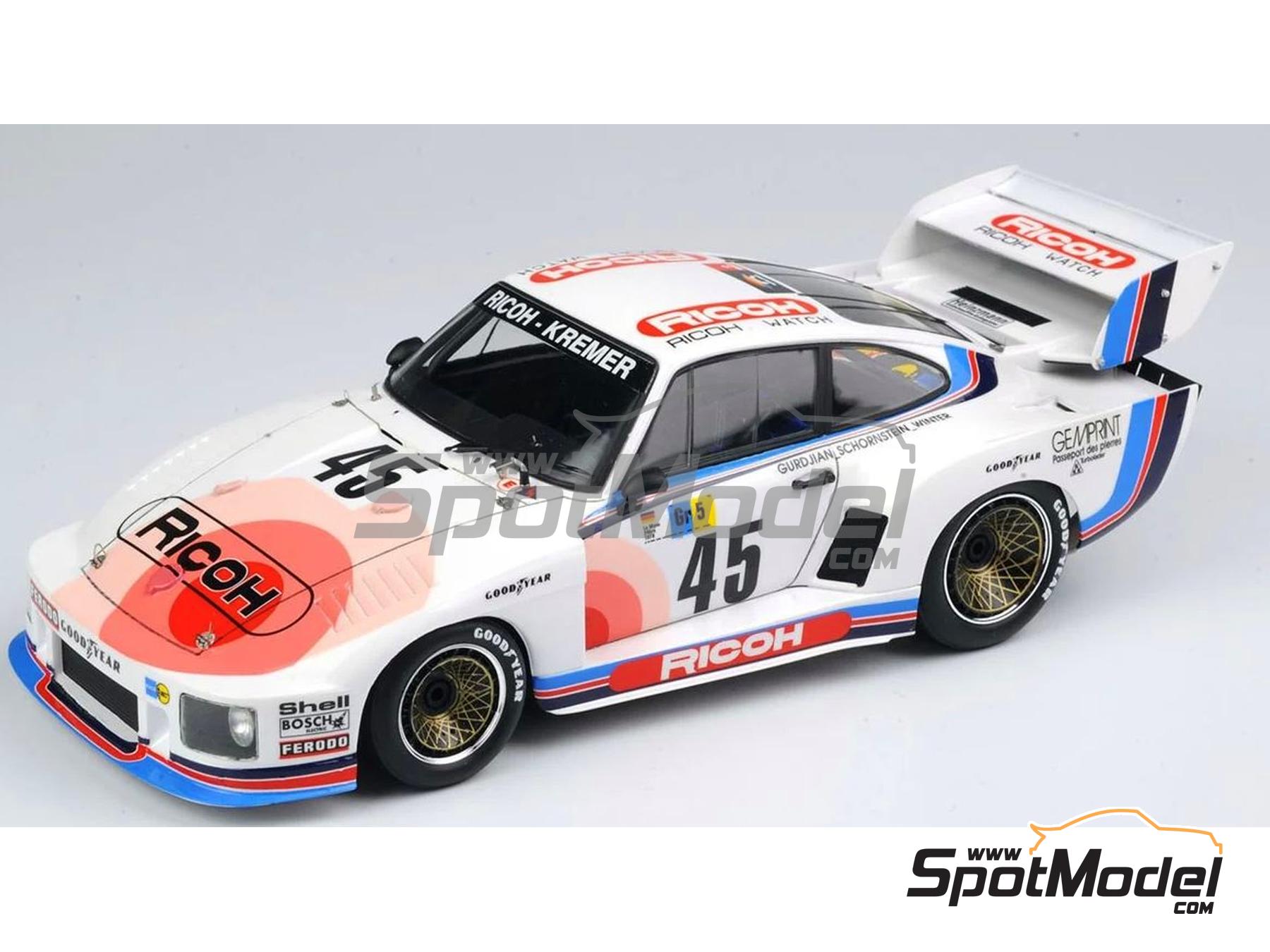 Beemax Model Kits BX24025: Car scale model kit 1/24 scale - Porsche 935 ...