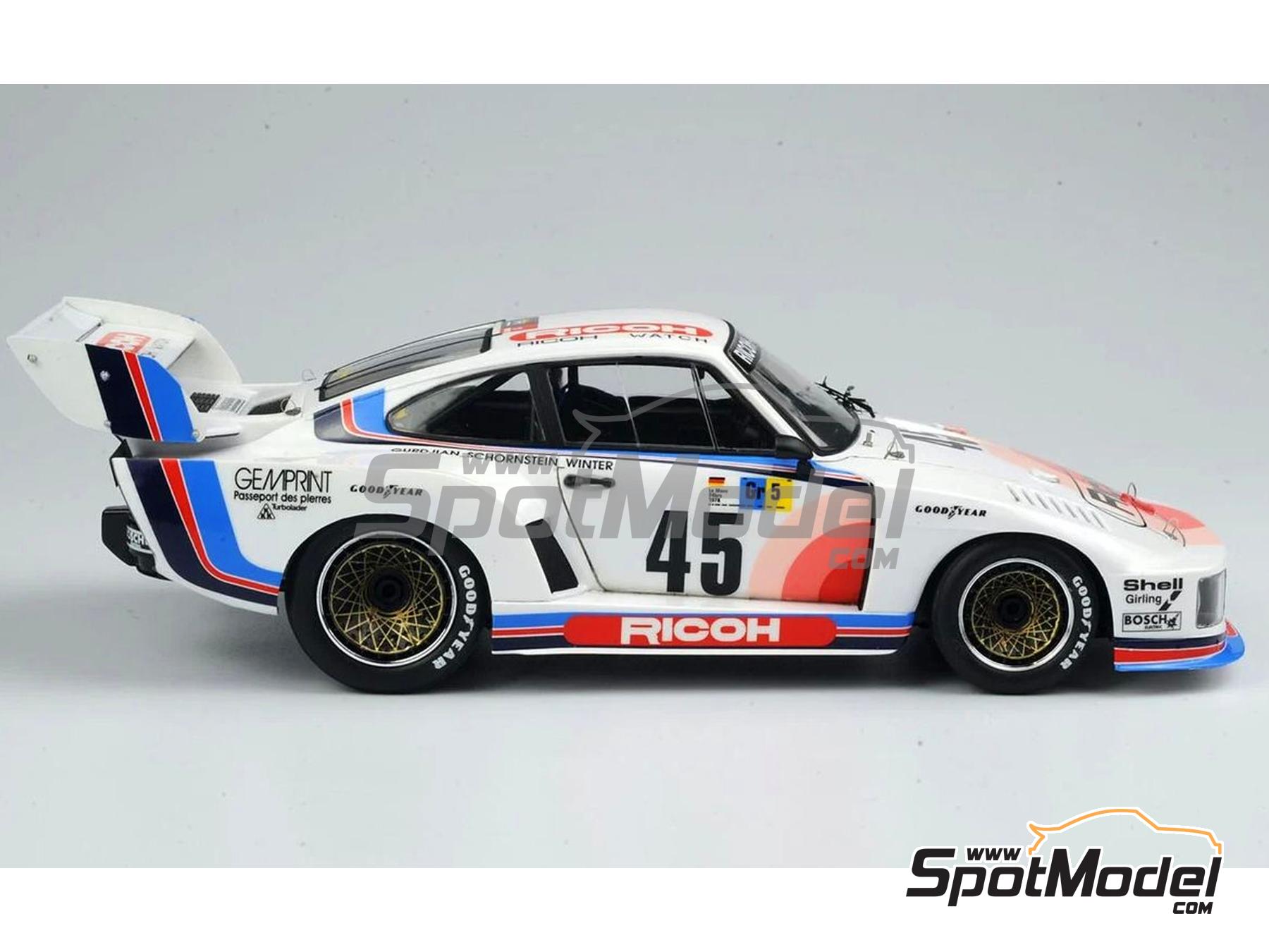 Beemax Model Kits BX24025: Car scale model kit 1/24 scale - Porsche 935 ...