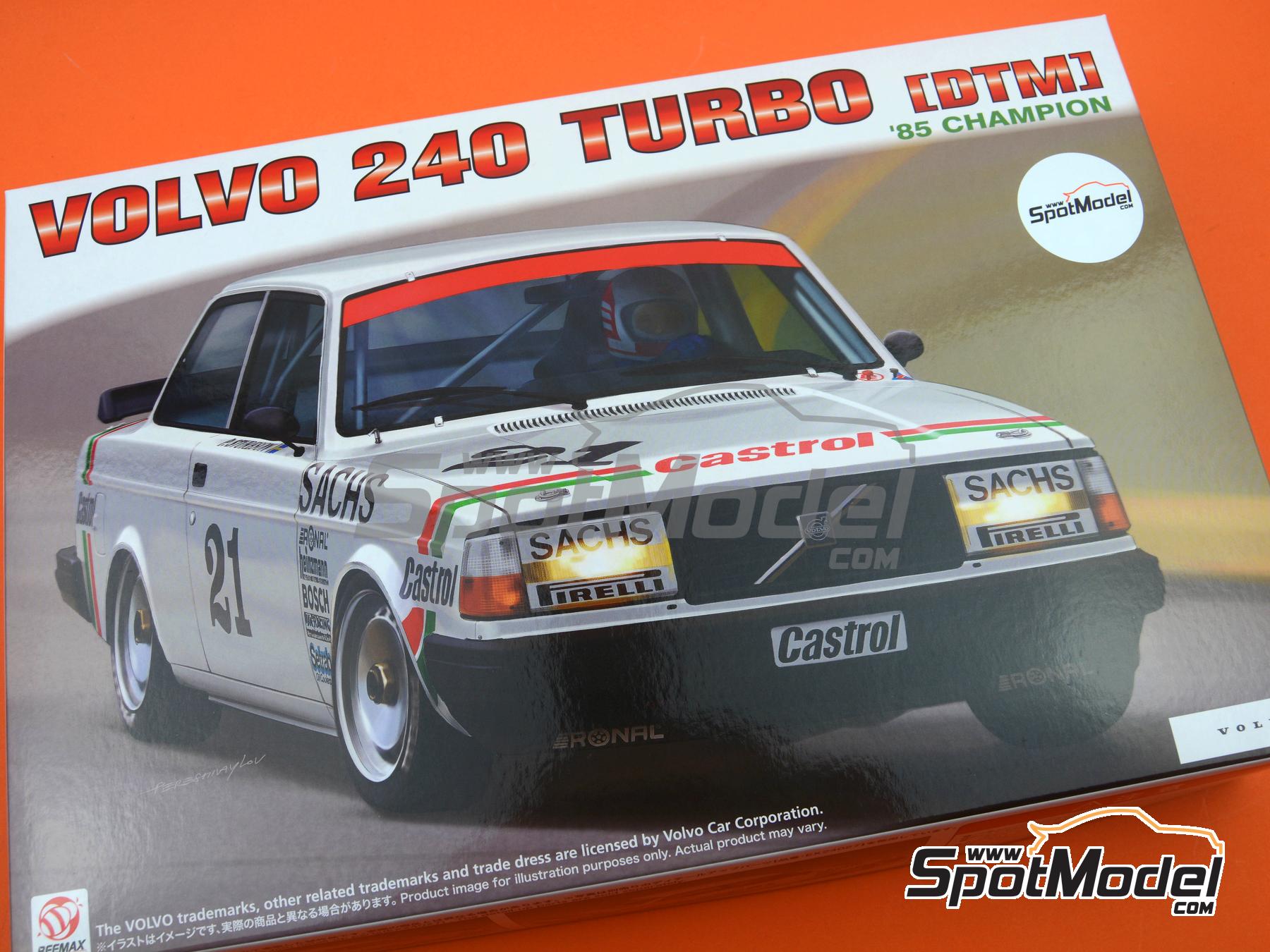 Beemax Model Kits BX24027: Car scale model kit 1/24 scale - Volvo 240 ...