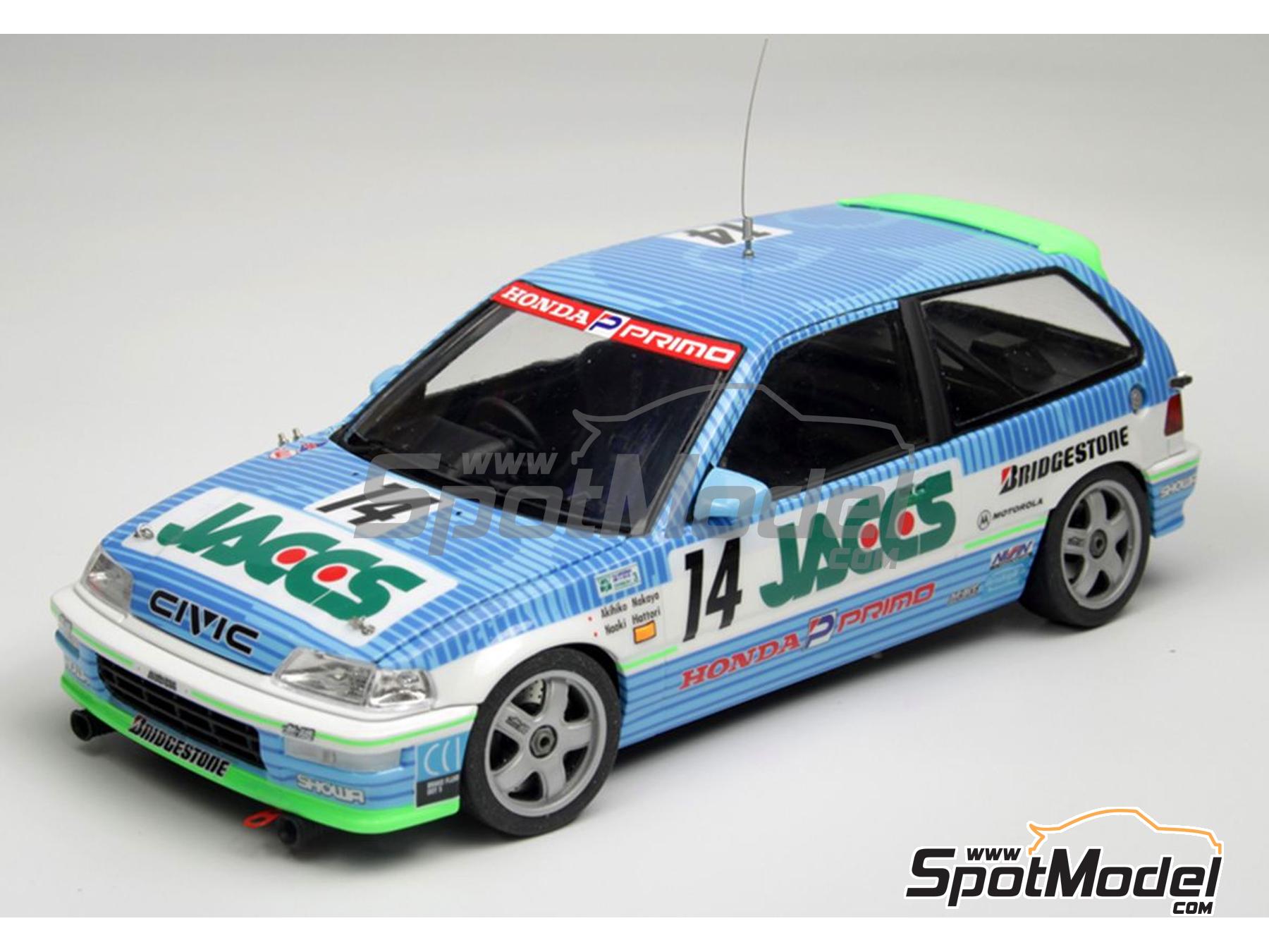 Beemax Model Kits BX24030: Car scale model kit 1/24 scale - Honda Civic ...