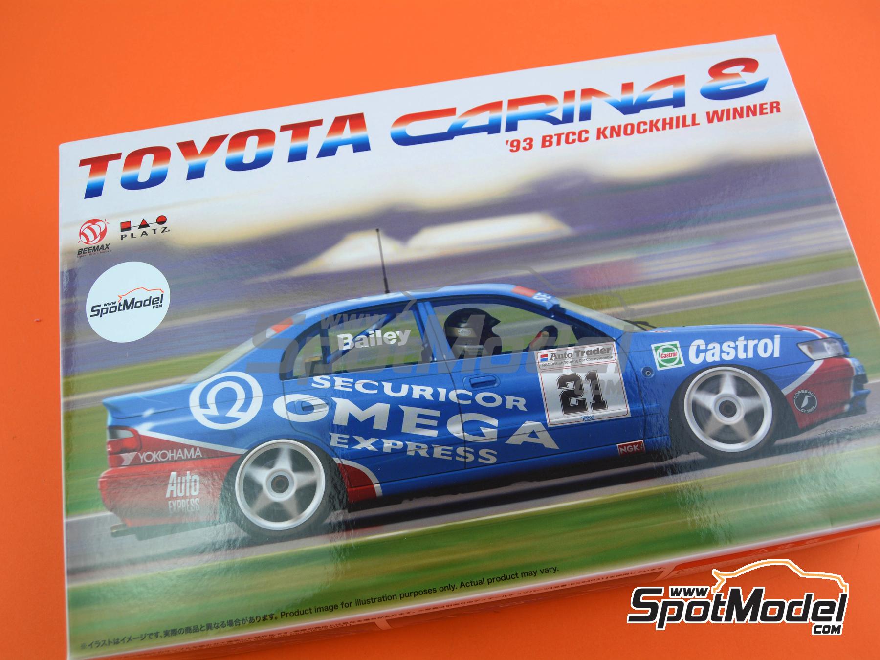 Beemax Model Kits BX24031: Car scale model kit 1/24 scale - Toyota ...