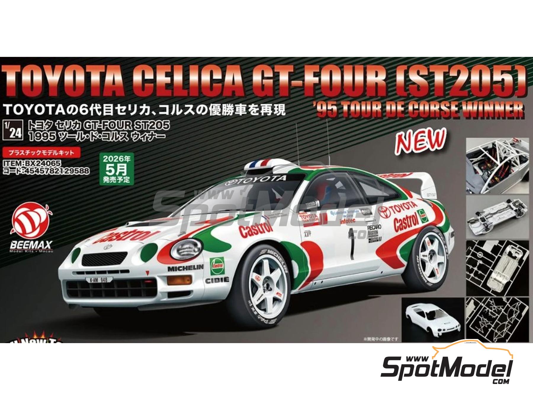 Beemax Model Kits BX24065: Car scale model kit 1/24 scale - Toyota ...