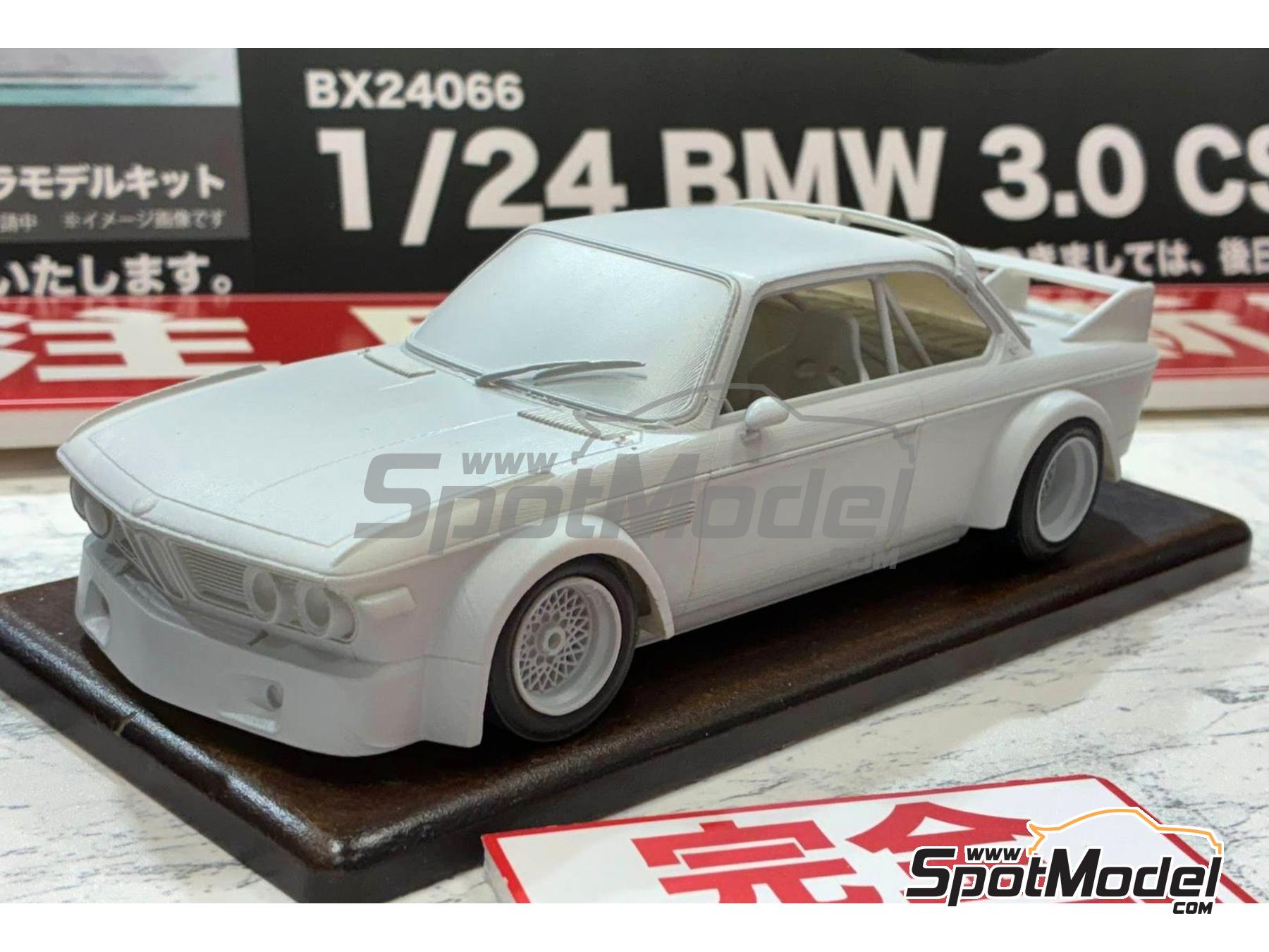 Beemax Model Kits BX24066: Car scale model kit 1/24 scale - BMW 3.0 CSL ...