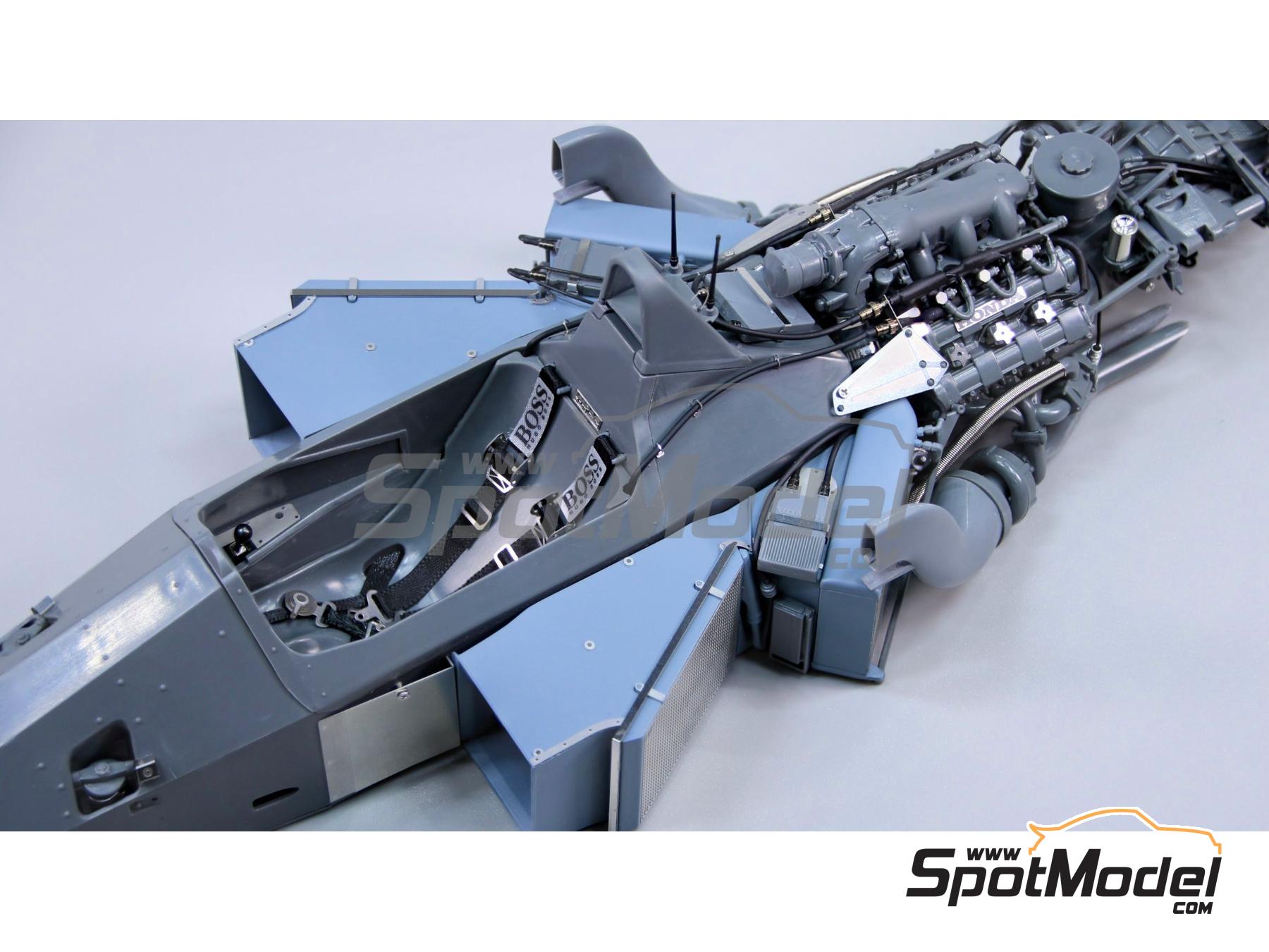 Beemax Model Kits EX12002: Detail up set 1/12 scale - McLaren Honda MP4 ...