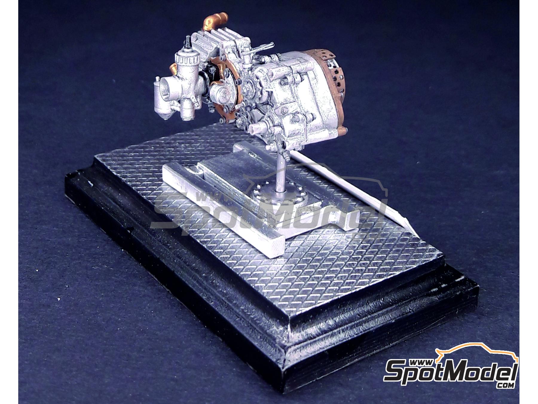 Brach Model BM-EN01: Engine 1/12 scale - Kreidler Van Veen 50cc 1973 ...