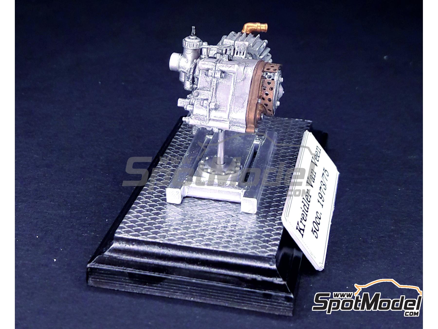 Brach Model BM-EN01: Engine 1/12 scale - Kreidler Van Veen 50cc 1973 ...