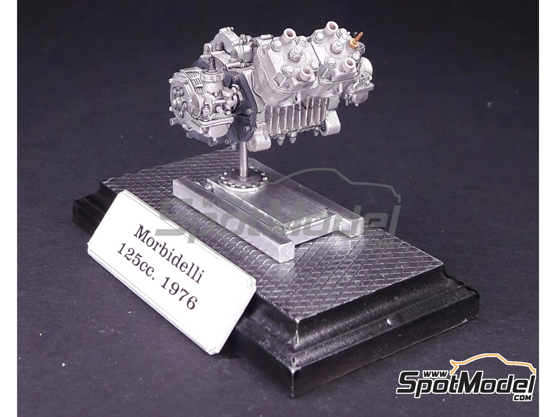 Brach Model BM-EN02: Engine 1/12 scale - Morbidelli 125cc 1976 (ref. BM ...