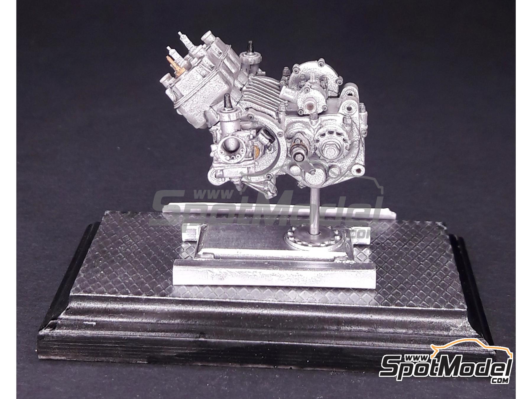 Brach Model BM-EN02: Engine 1/12 scale - Morbidelli 125cc 1976 (ref. BM ...