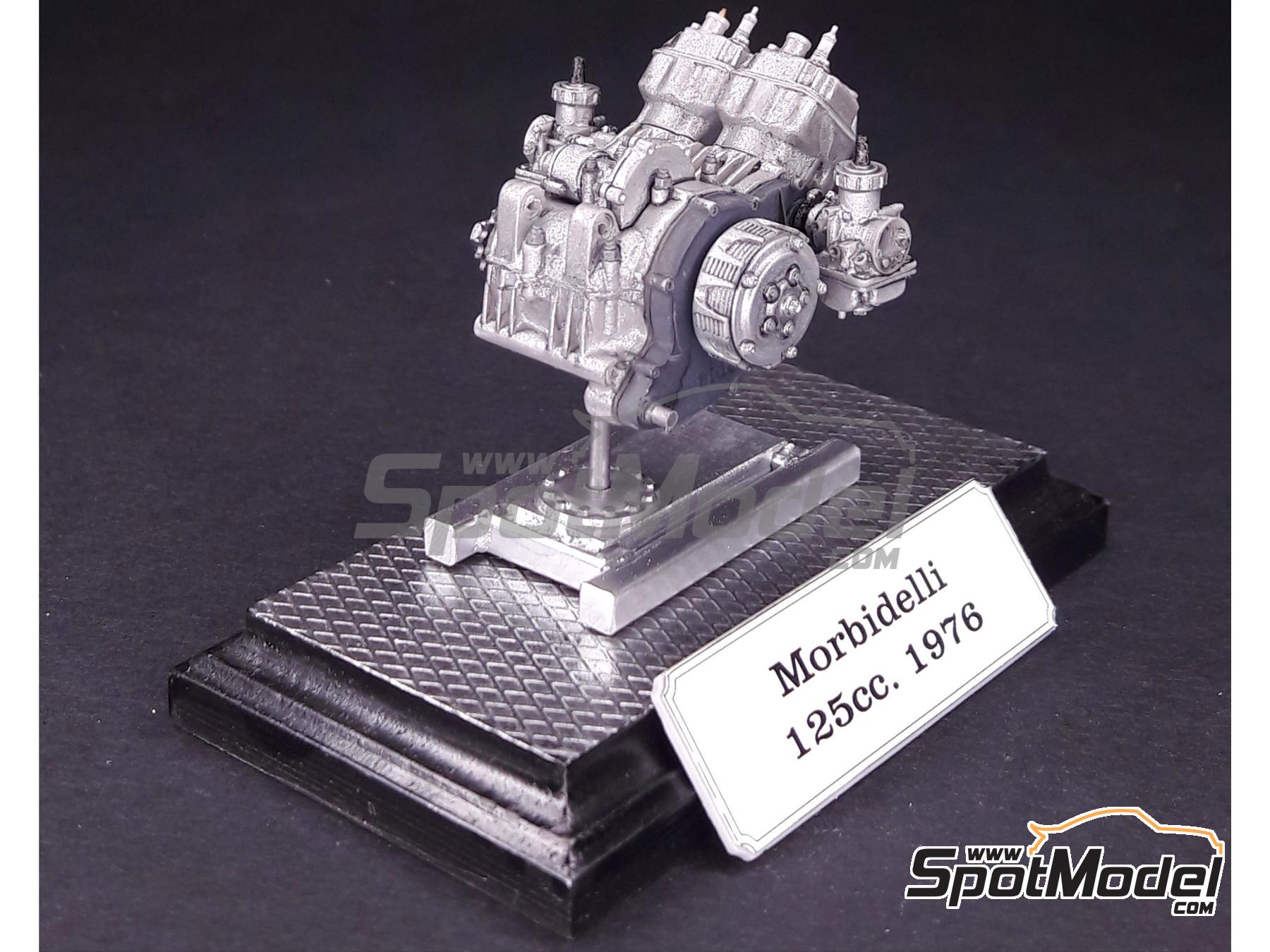 Brach Model BM-EN02: Engine 1/12 scale - Morbidelli 125cc 1976 (ref. BM ...