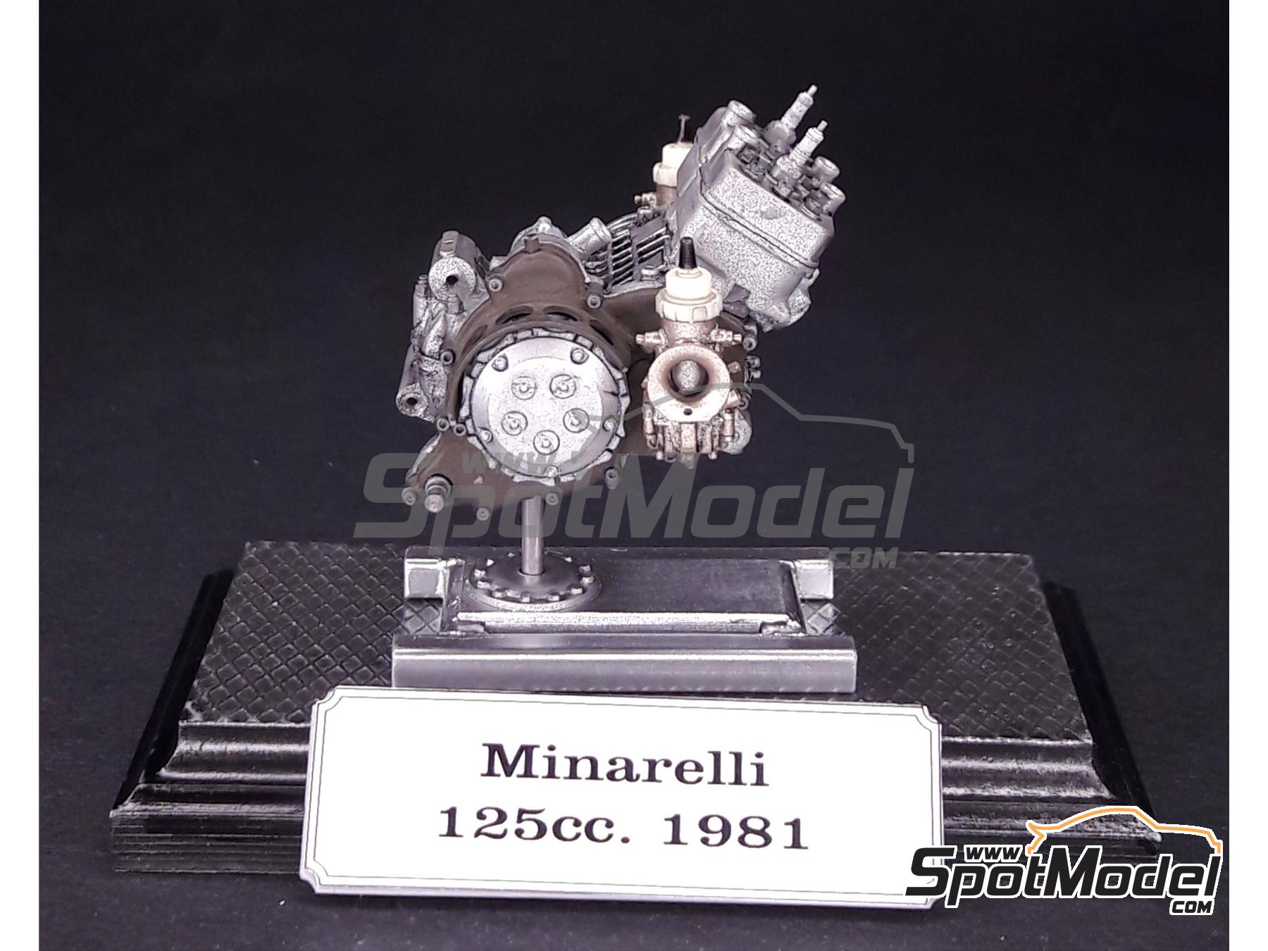 Brach Model BM-EN03: Engine 1/12 scale - Minarelli 125cc 1981 (ref. BM ...