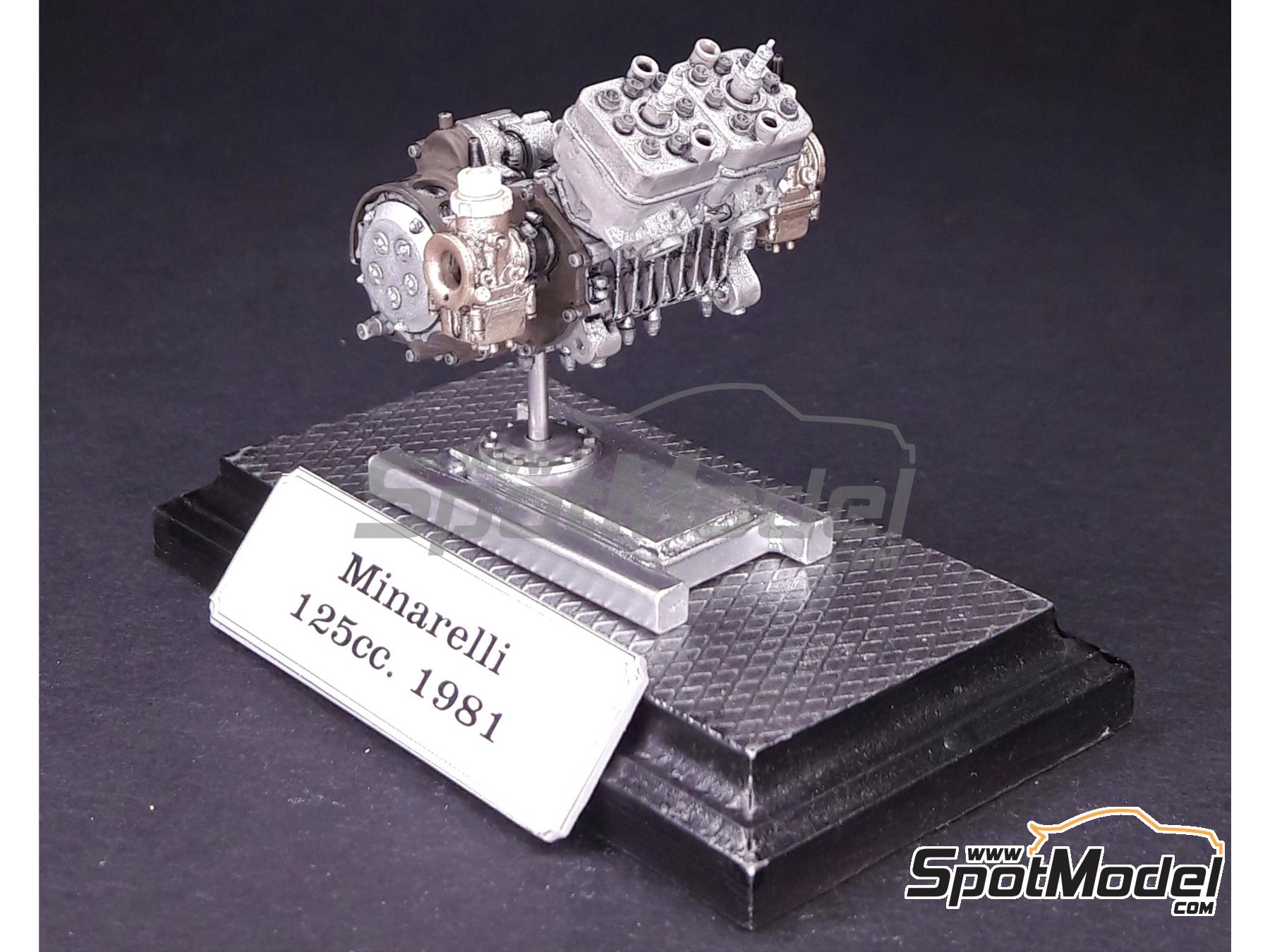 Brach Model BM-EN03: Engine 1/12 scale - Minarelli 125cc 1981 (ref. BM ...