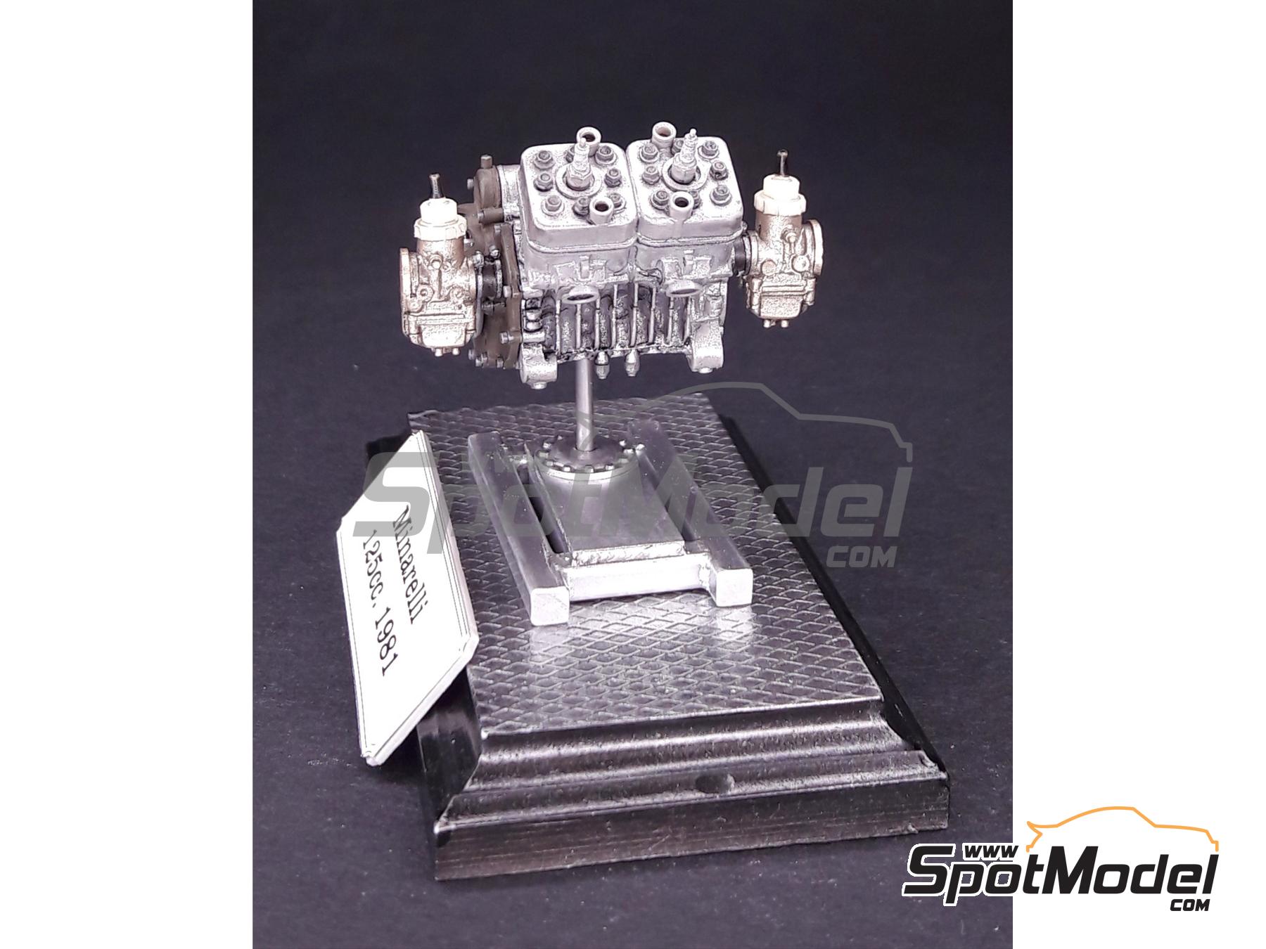 Brach Model BM-EN03: Engine 1/12 scale - Minarelli 125cc 1981 (ref. BM ...