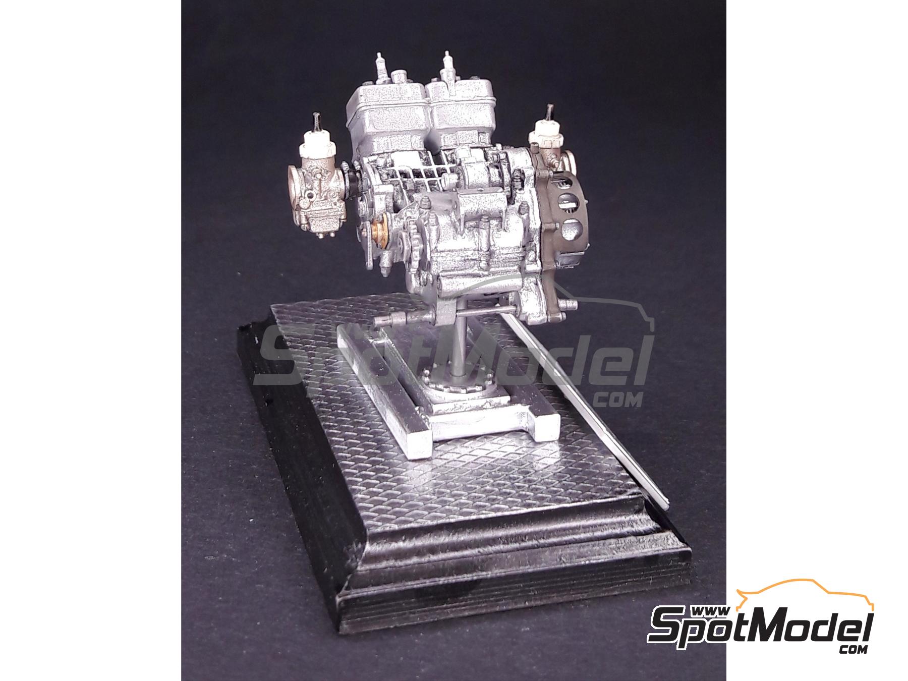 Brach Model BM-EN03: Engine 1/12 scale - Minarelli 125cc 1981 (ref. BM ...