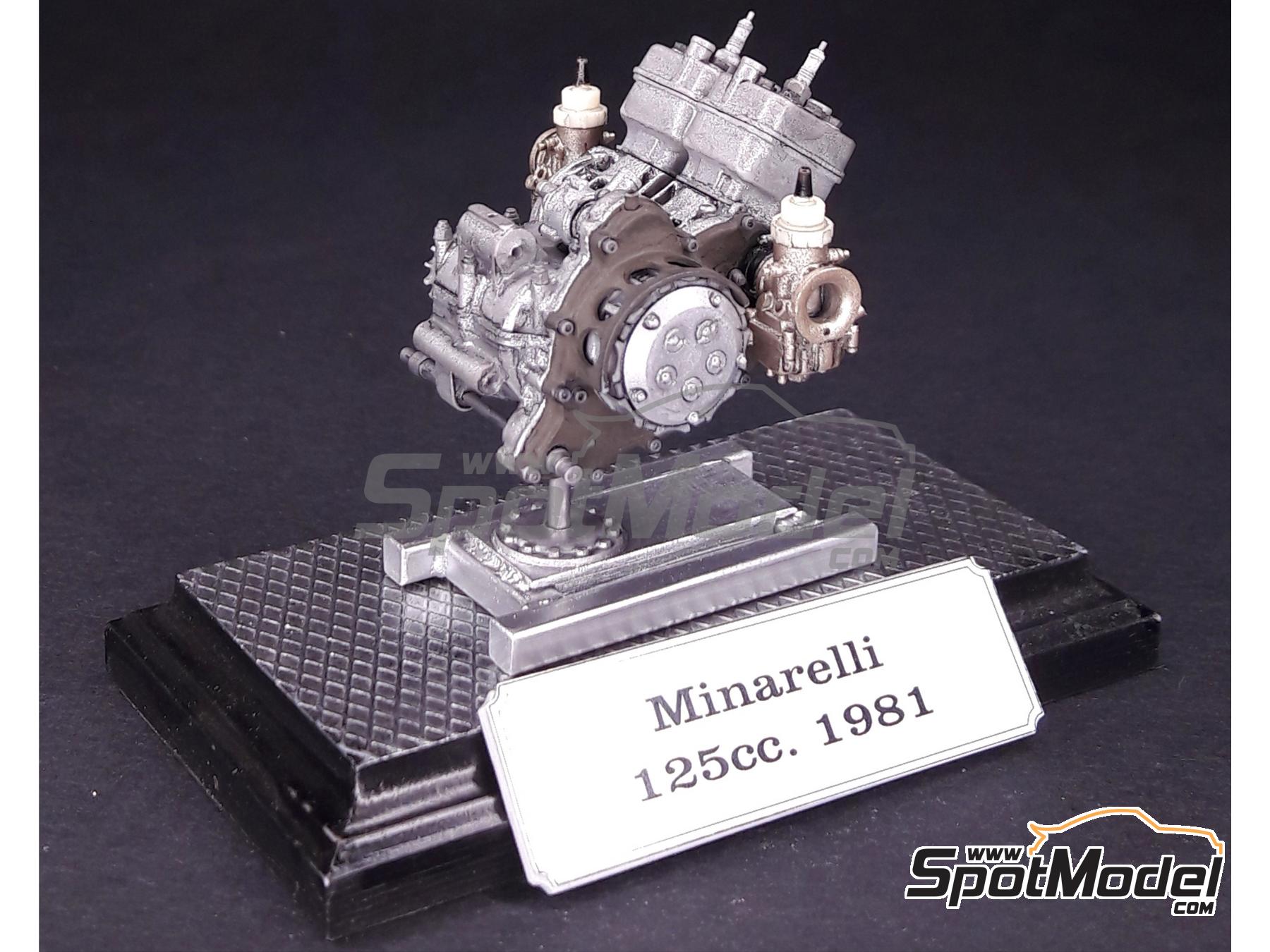 Brach Model BM-EN03: Engine 1/12 scale - Minarelli 125cc 1981 (ref. BM ...