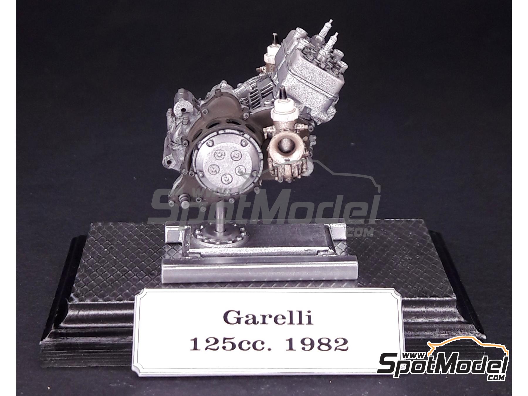 Brach Model BM-EN04: Engine 1/12 scale - Garelli 125cc 1982 (ref. BM ...