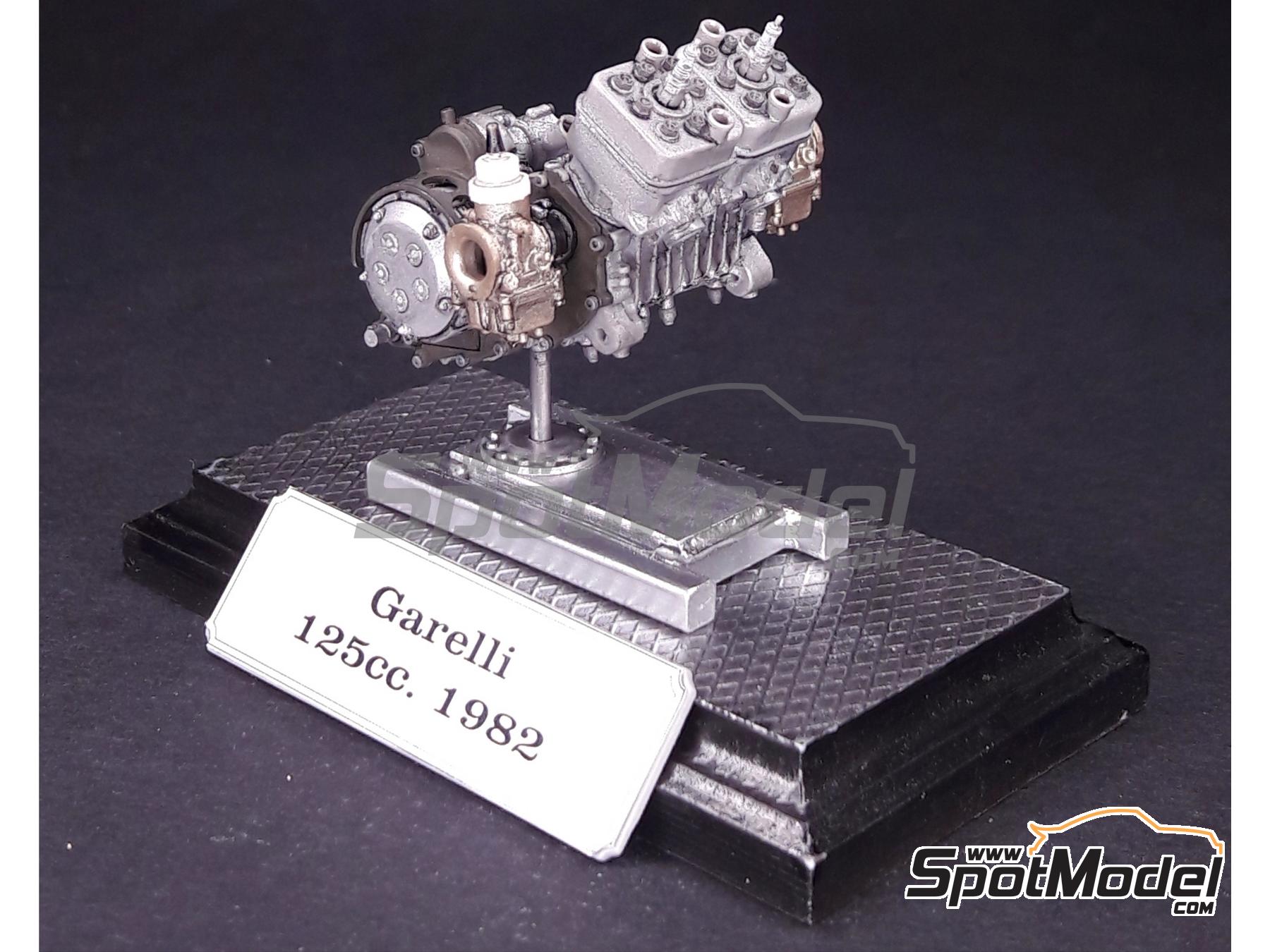 Brach Model BM-EN04: Engine 1/12 scale - Garelli 125cc 1982 (ref. BM ...