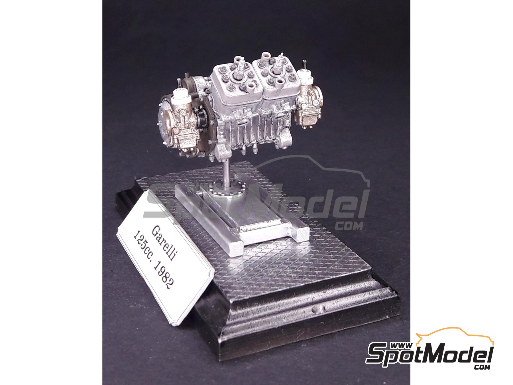 Brach Model BM-EN04: Engine 1/12 scale - Garelli 125cc 1982 (ref. BM ...