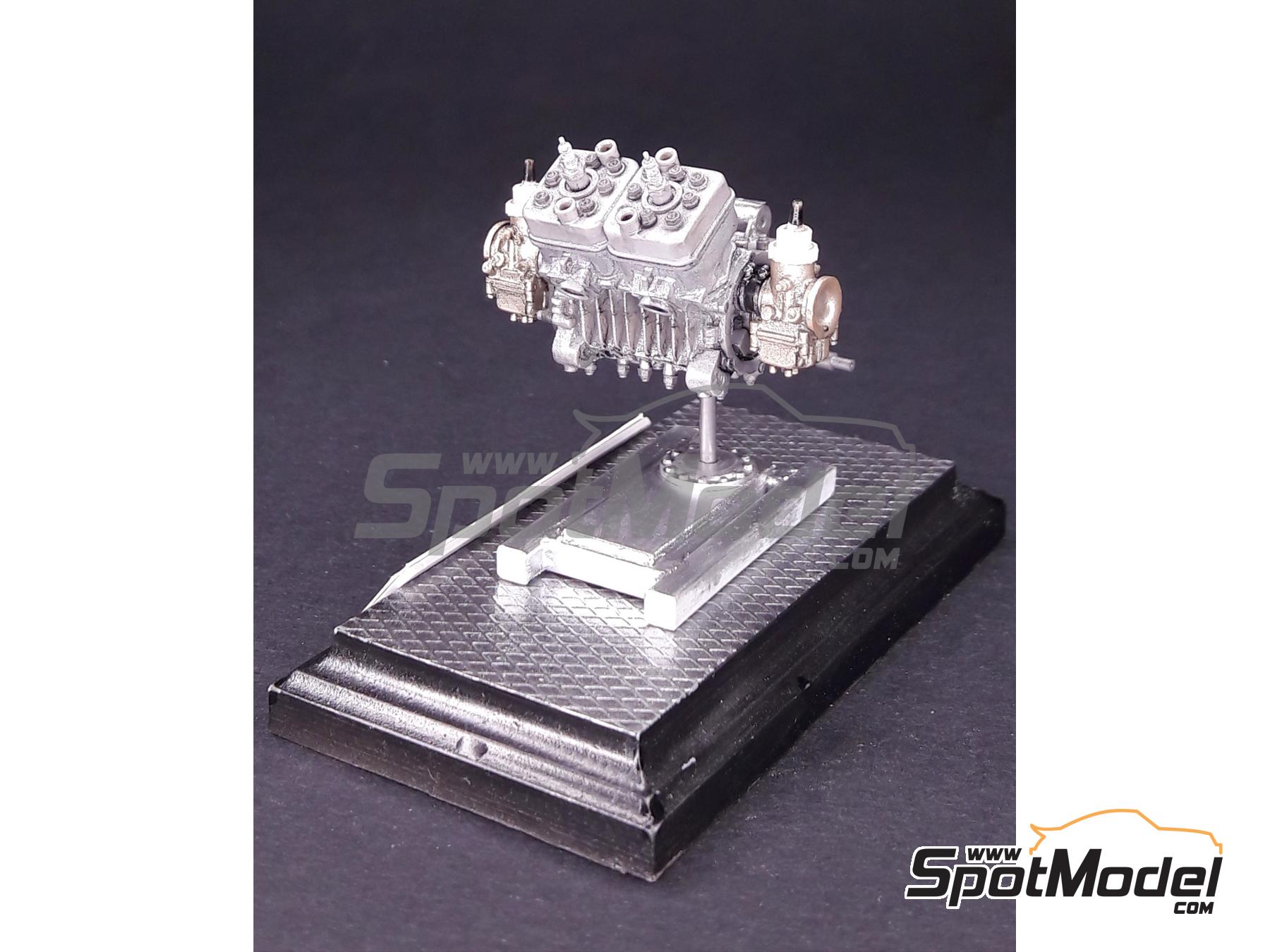 Brach Model BM-EN04: Engine 1/12 scale - Garelli 125cc 1982 (ref. BM ...