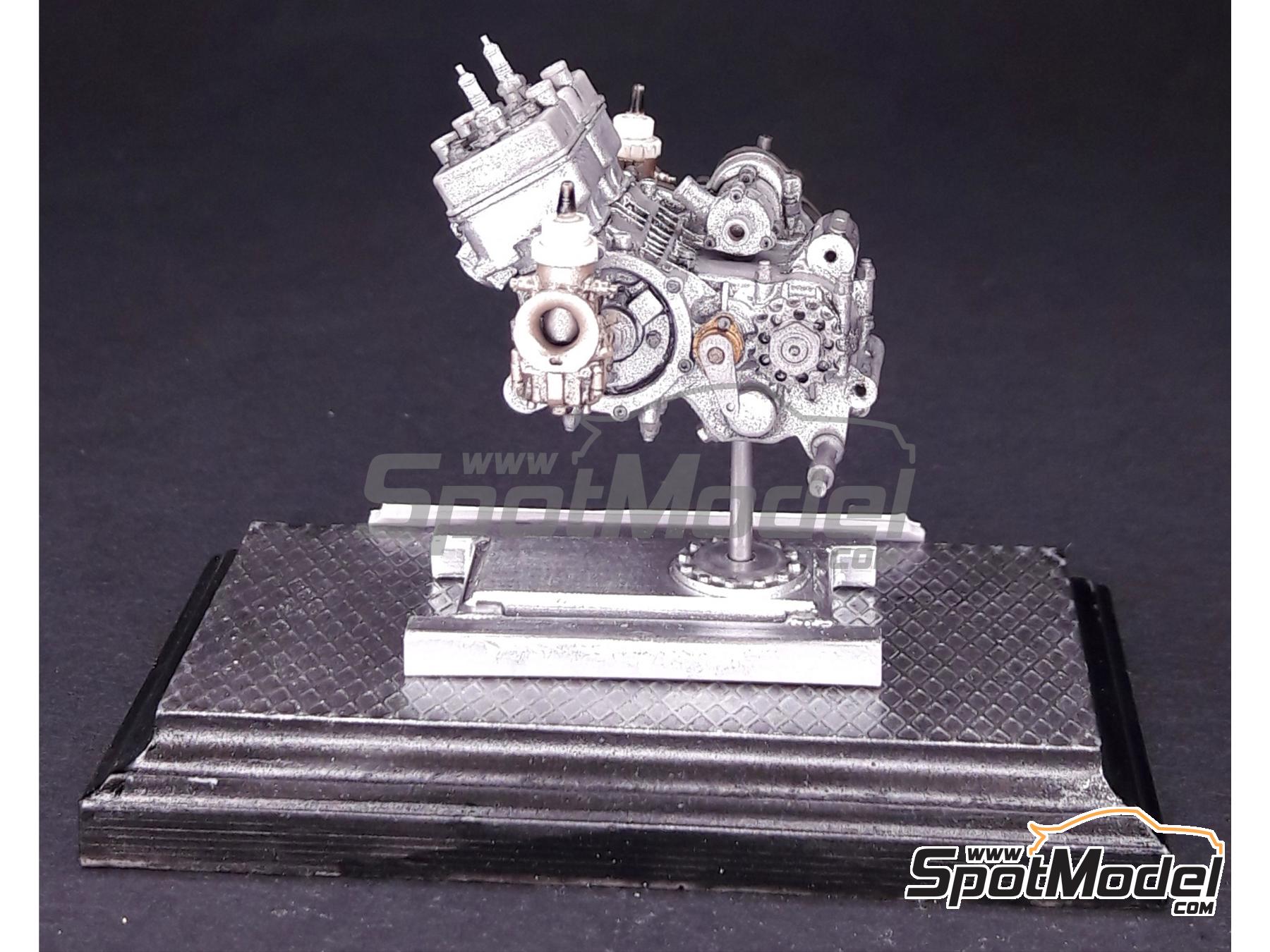 Brach Model BM-EN04: Engine 1/12 scale - Garelli 125cc 1982 (ref. BM ...