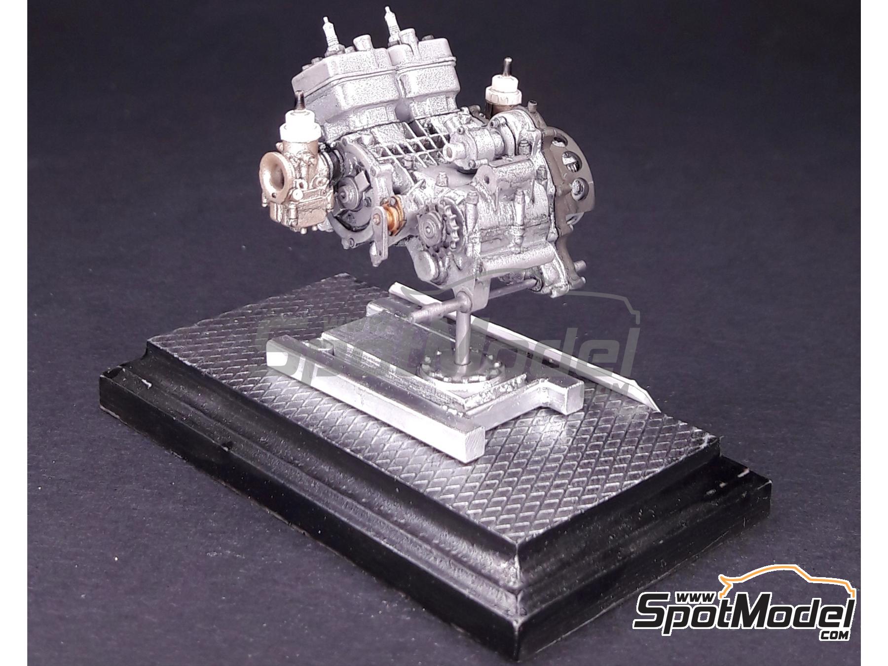Brach Model BM-EN04: Engine 1/12 scale - Garelli 125cc 1982 (ref. BM ...