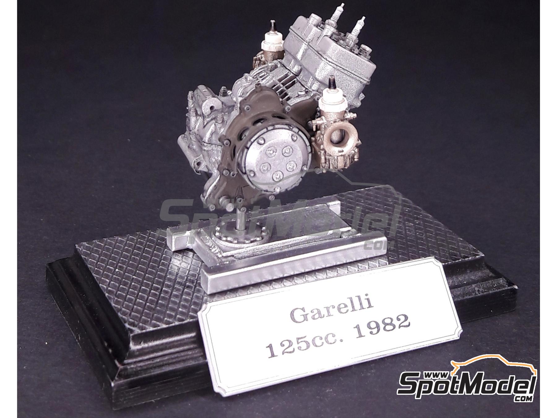 Brach Model BM-EN04: Engine 1/12 scale - Garelli 125cc 1982 (ref. BM ...