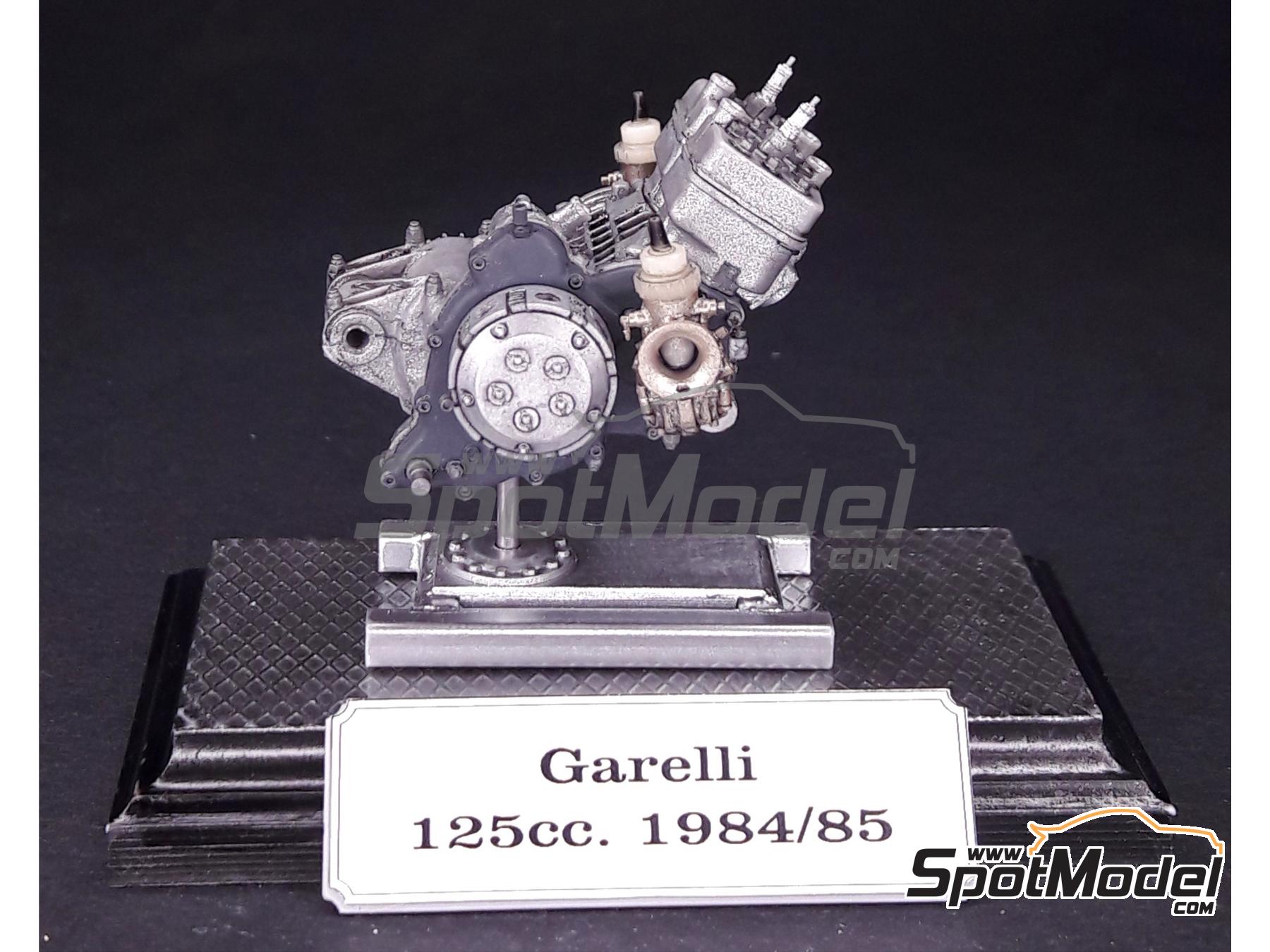 Brach Model BM-EN05: Engine 1/12 scale - Garelli 125cc 1984 and 1985 ...