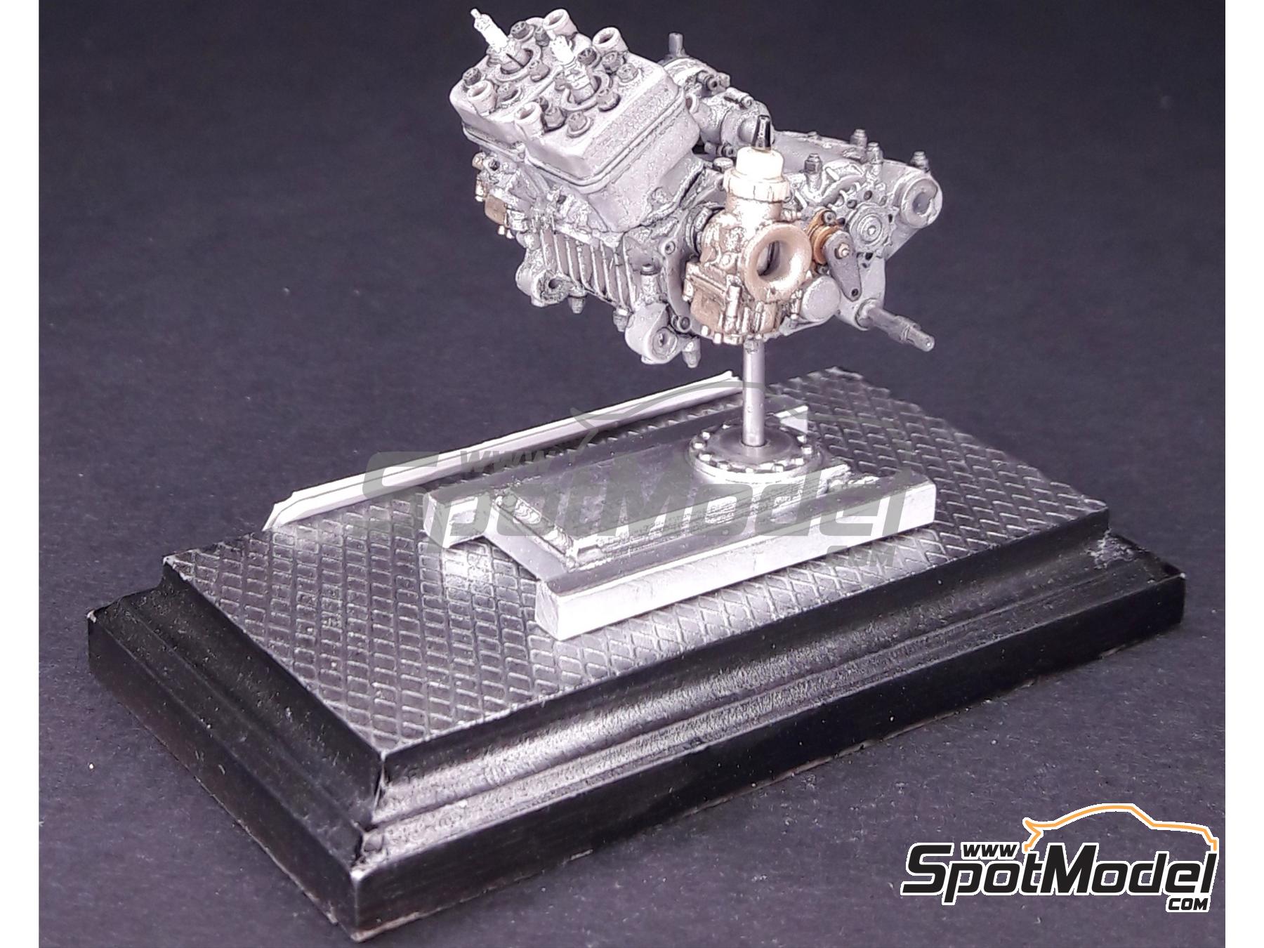 Brach Model BM-EN05: Engine 1/12 scale - Garelli 125cc 1984 and 1985 ...