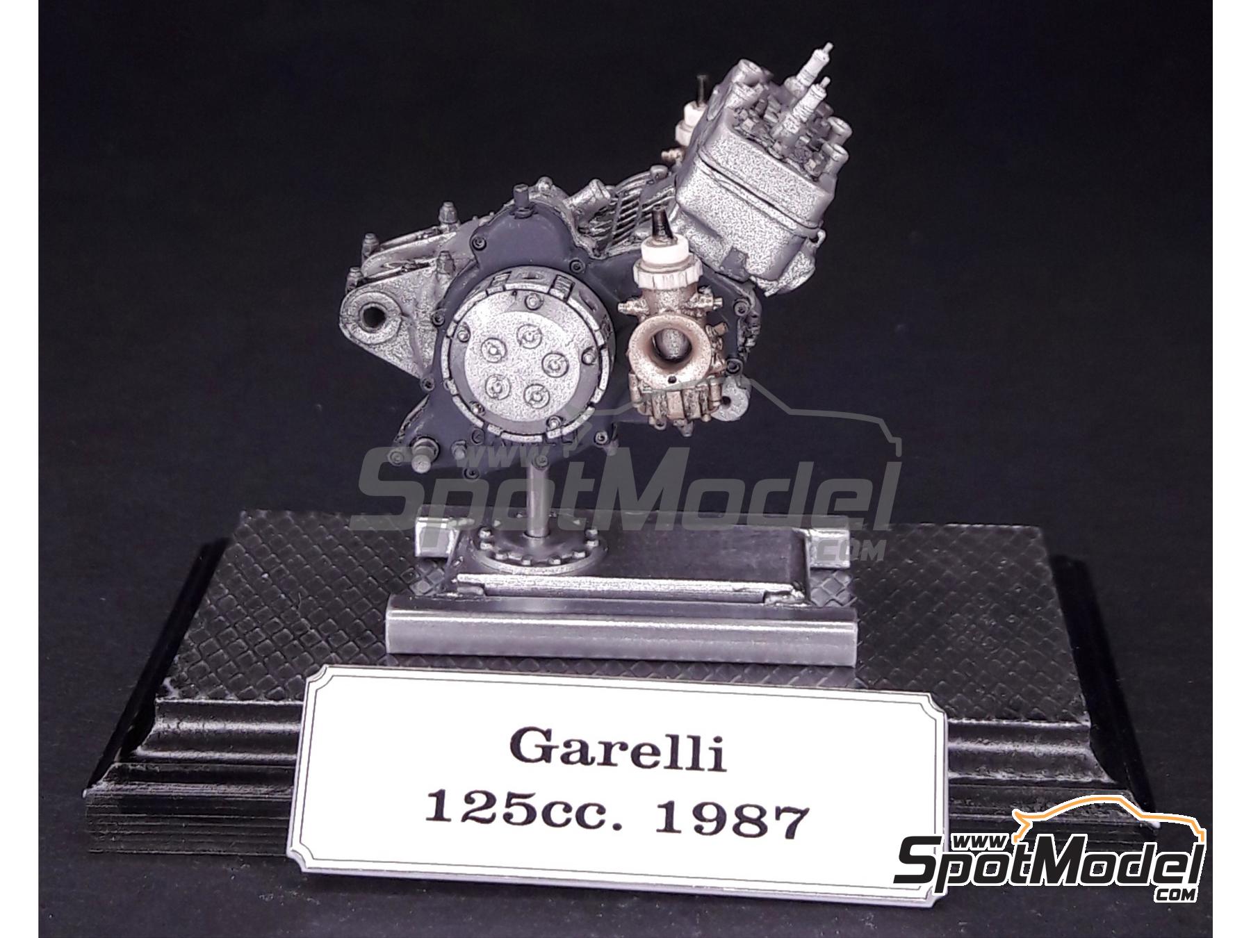 Brach Model BM-EN06: Engine 1/12 scale - Garelli 125cc 1987 (ref. BM ...
