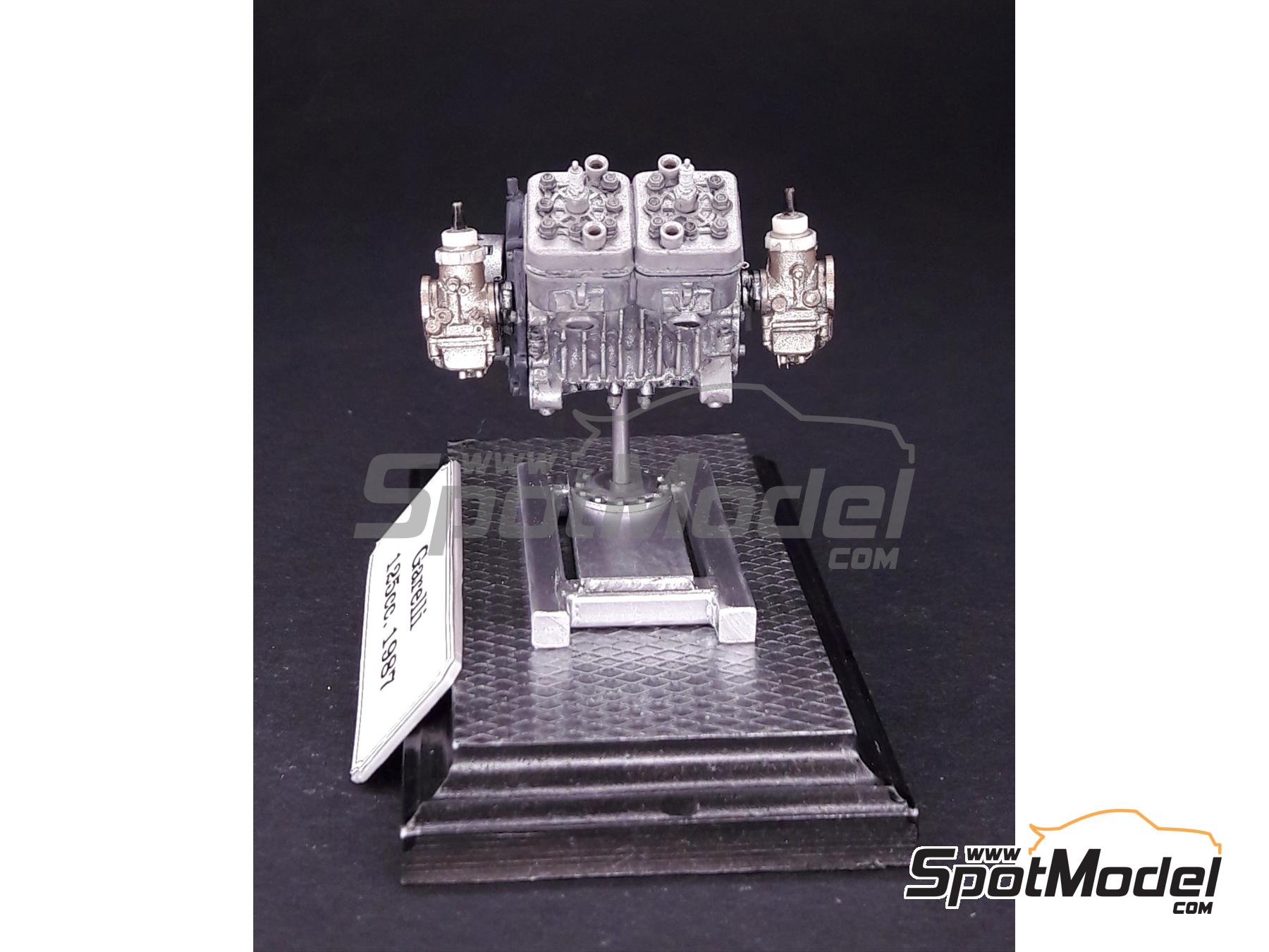 Brach Model BM-EN06: Engine 1/12 scale - Garelli 125cc 1987 (ref. BM ...