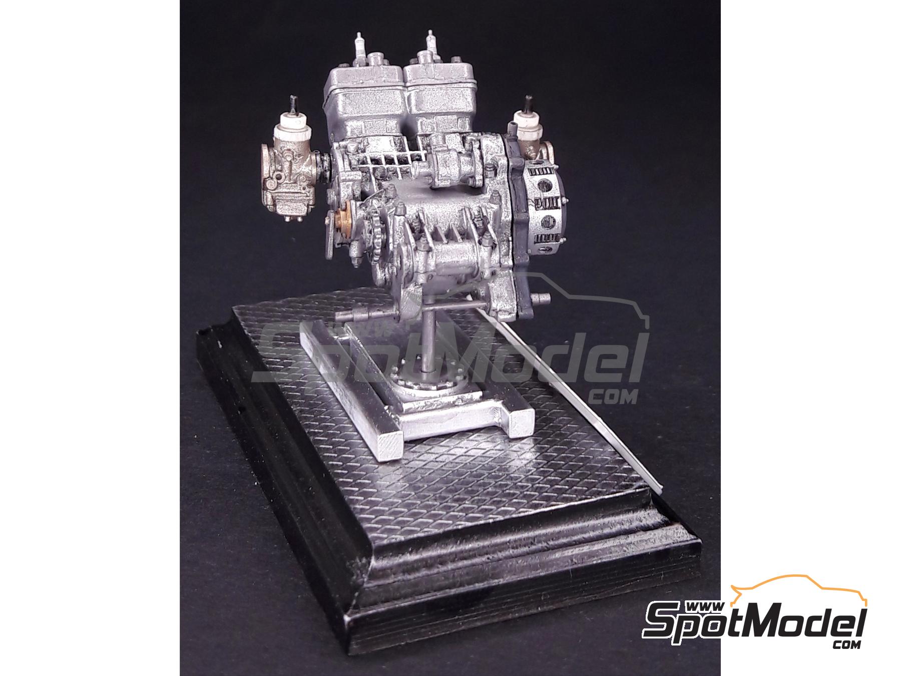 Brach Model BM-EN06: Engine 1/12 scale - Garelli 125cc 1987 (ref. BM ...