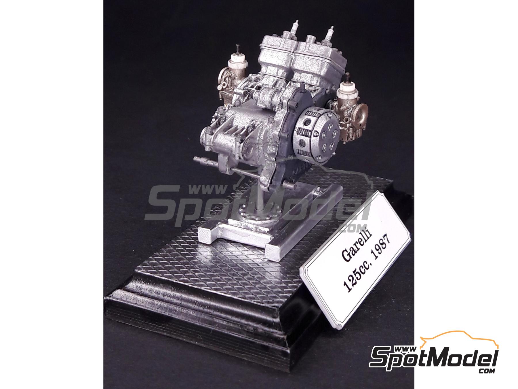 Brach Model BM-EN06: Engine 1/12 scale - Garelli 125cc 1987 (ref. BM ...