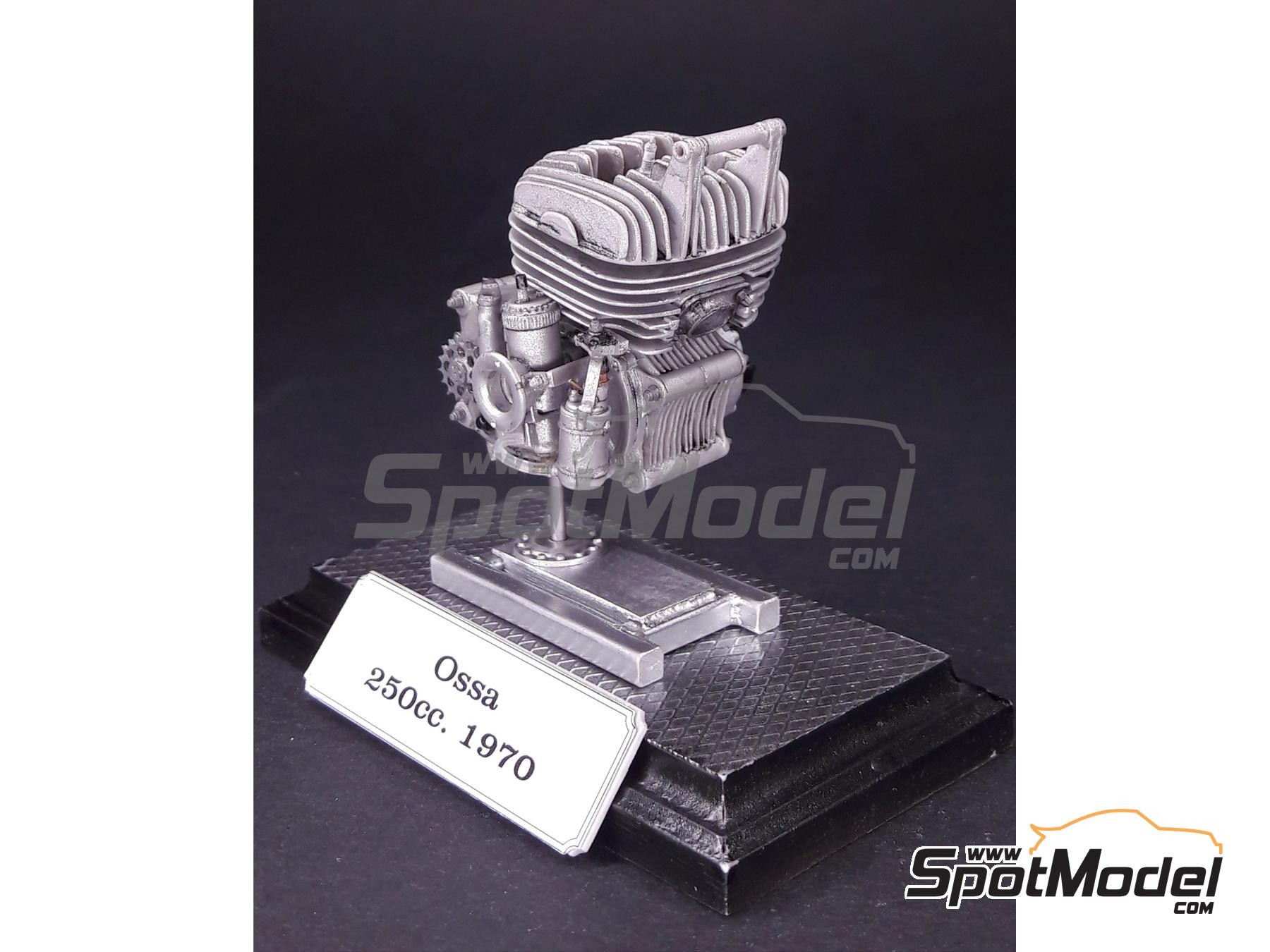 Brach Model BM-EN08: Engine 1/12 scale - Ossa 250cc 1970 (ref. BM-EN08 ...